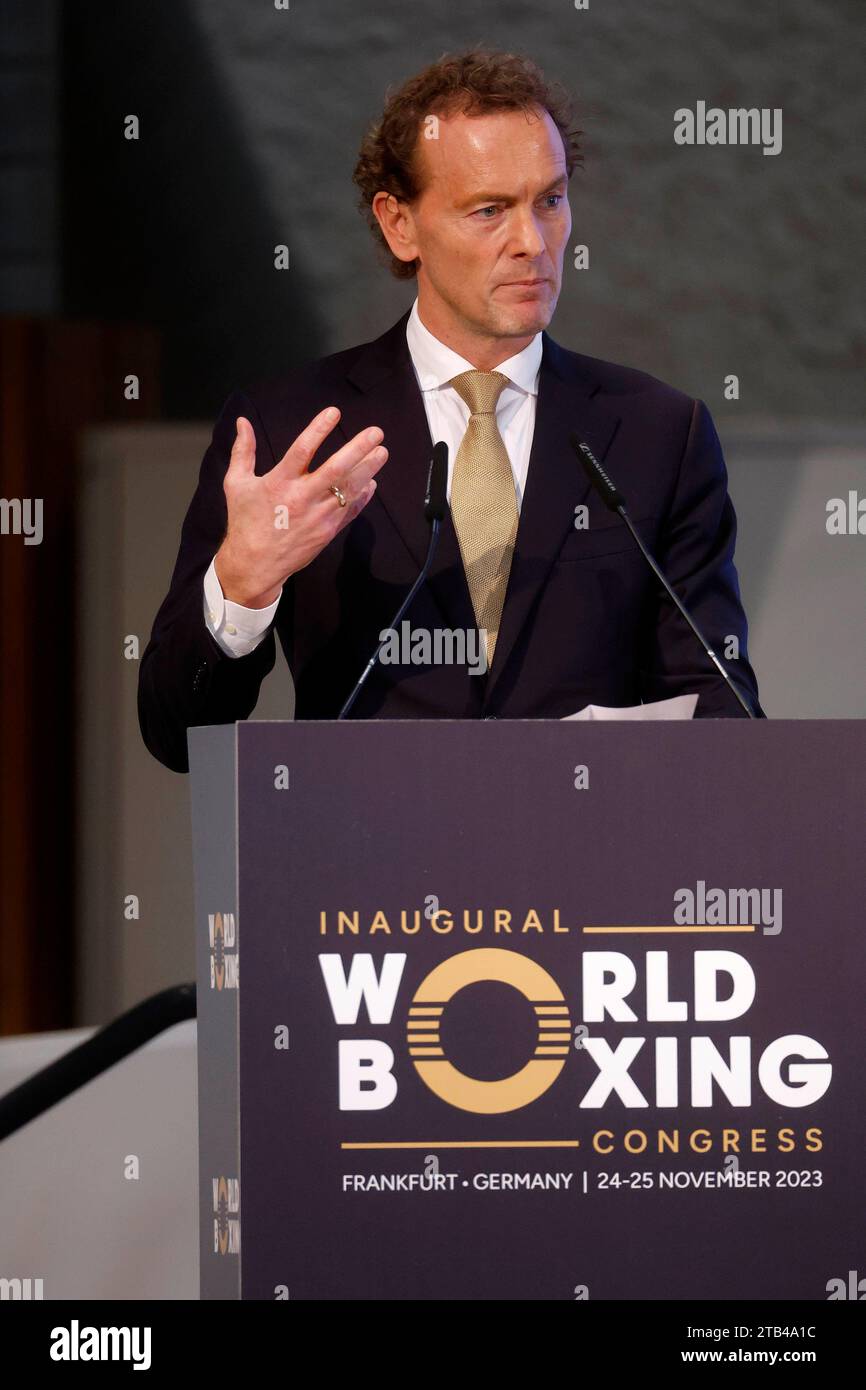 Frankfurt 25.11.2023 World Boxing inaugural Congress 2023 in den ...