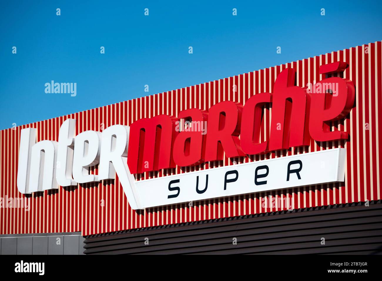 Intermarche logo Banque de photographies et d’images à haute résolution ...