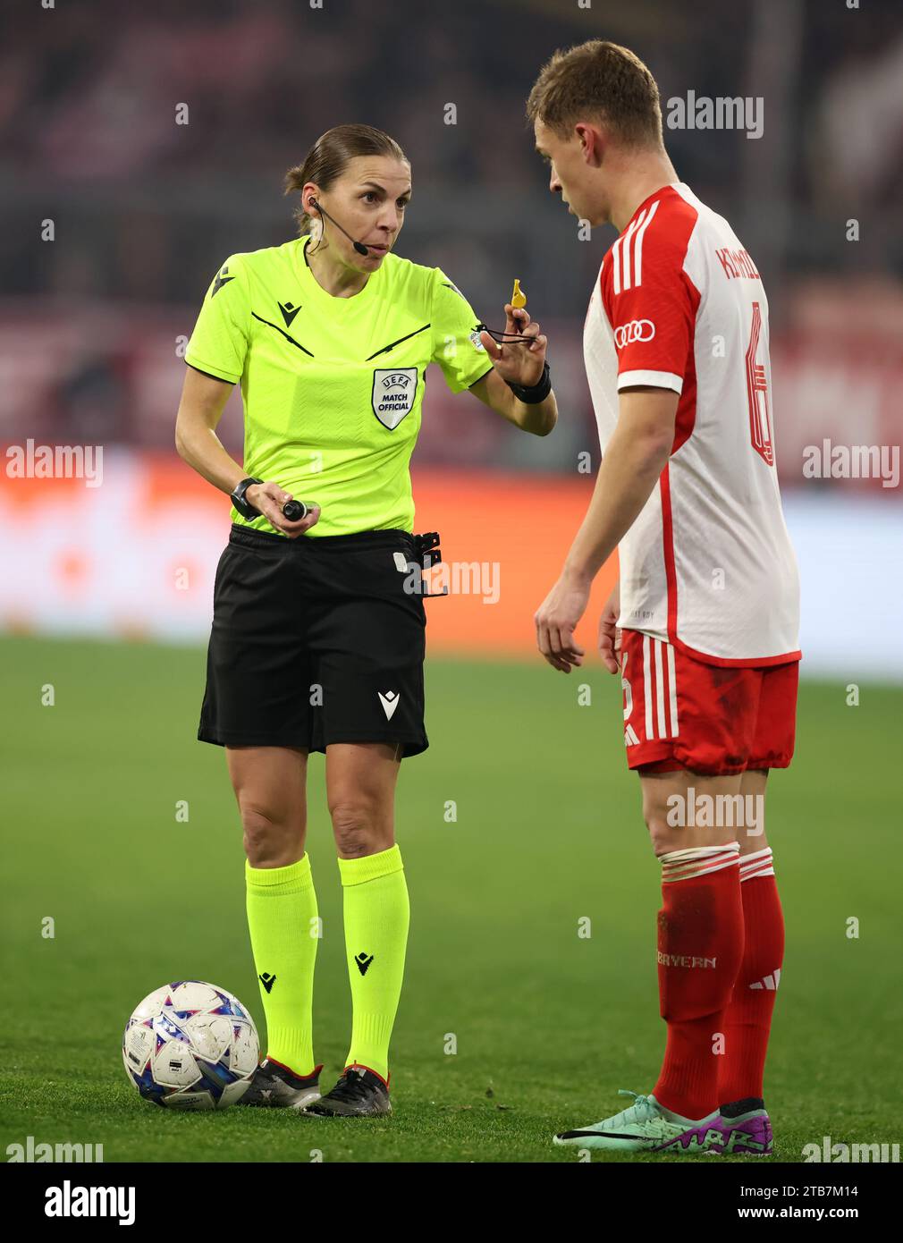 MUNICH, ALLEMAGNE - 29 NOVEMBRE : match de l'UEFA Champions League entre le FC Bayern MŸnchen et ...