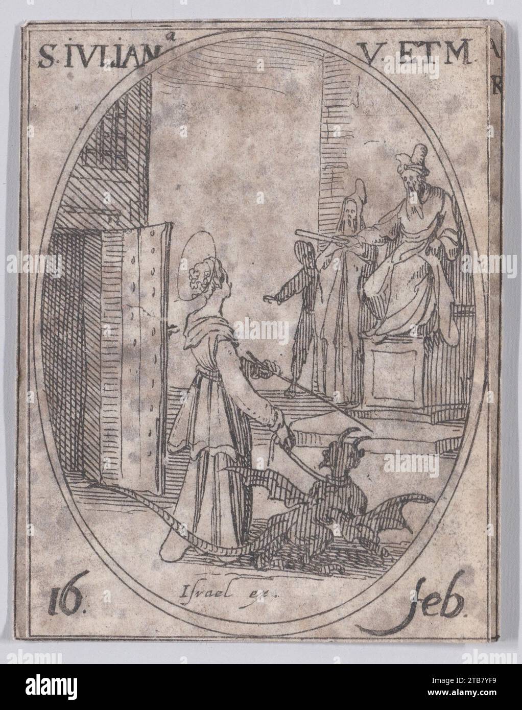 Ste. Julienne, vierge et martyre (Sainte Julienne, Vierge et Martyr ...
