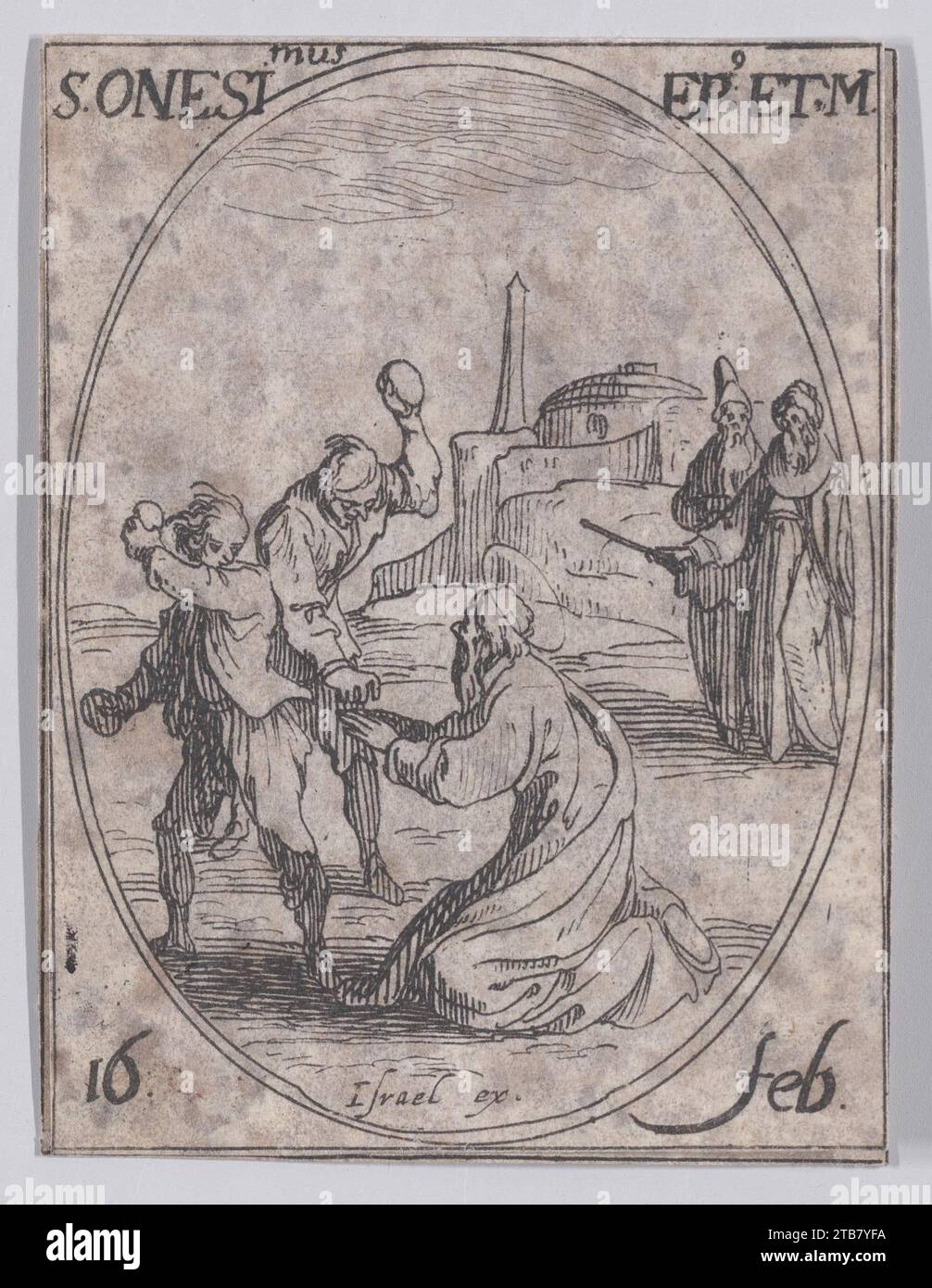 S. Onesime, eveque et martyr (Saint Onesimus, évêque et martyr), 16 ...
