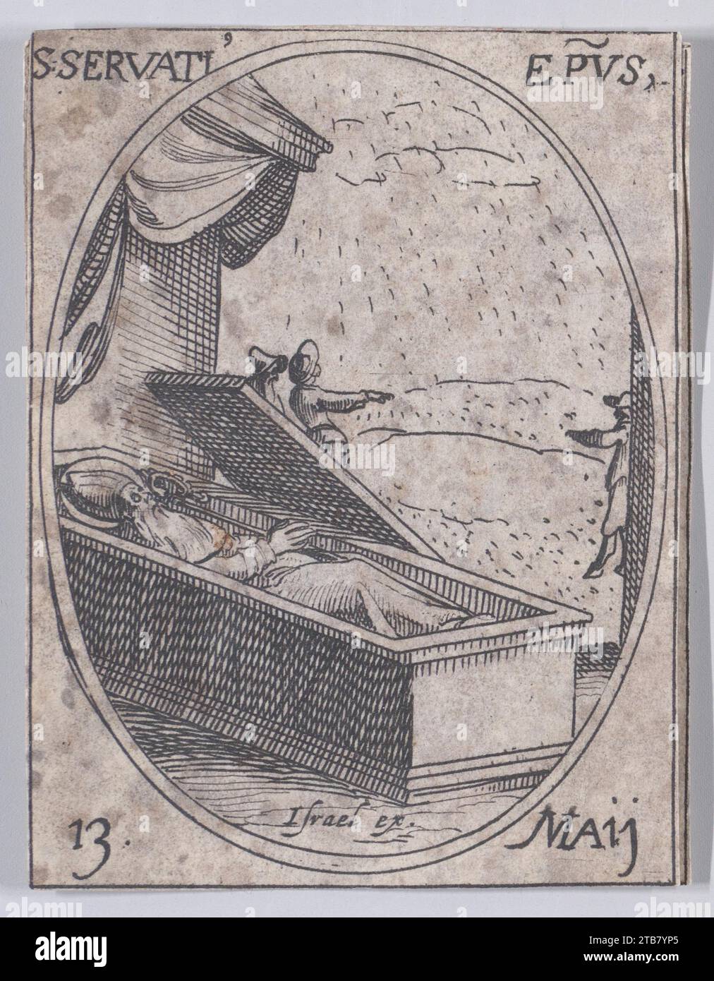 S. Servais, evêque (Saint Servatus, évêque), 13 mai, extrait de 'les ...