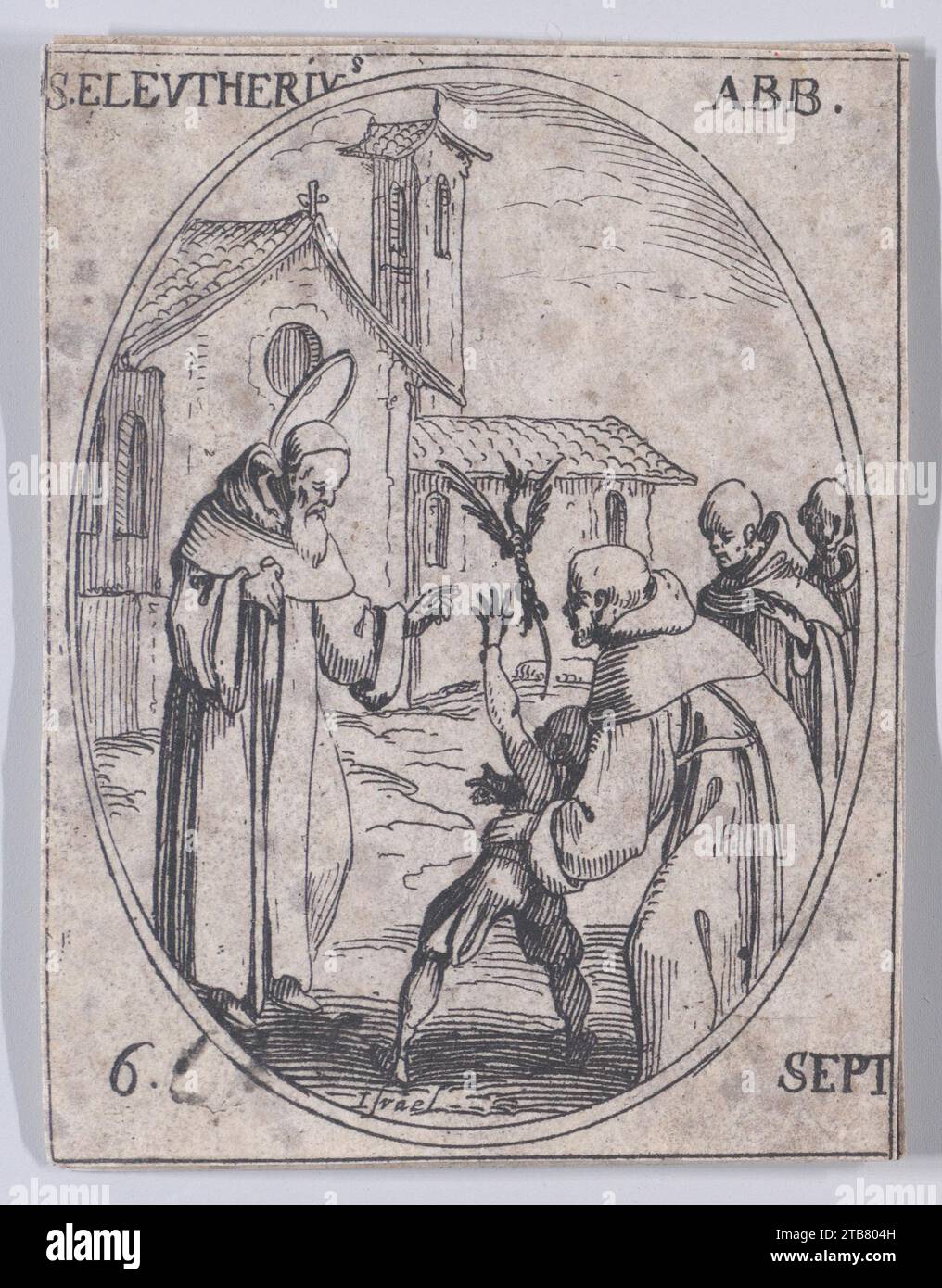 S. Eleuthere, abbe (Saint Eleutherius, Abbé), 6 septembre, extrait de ...