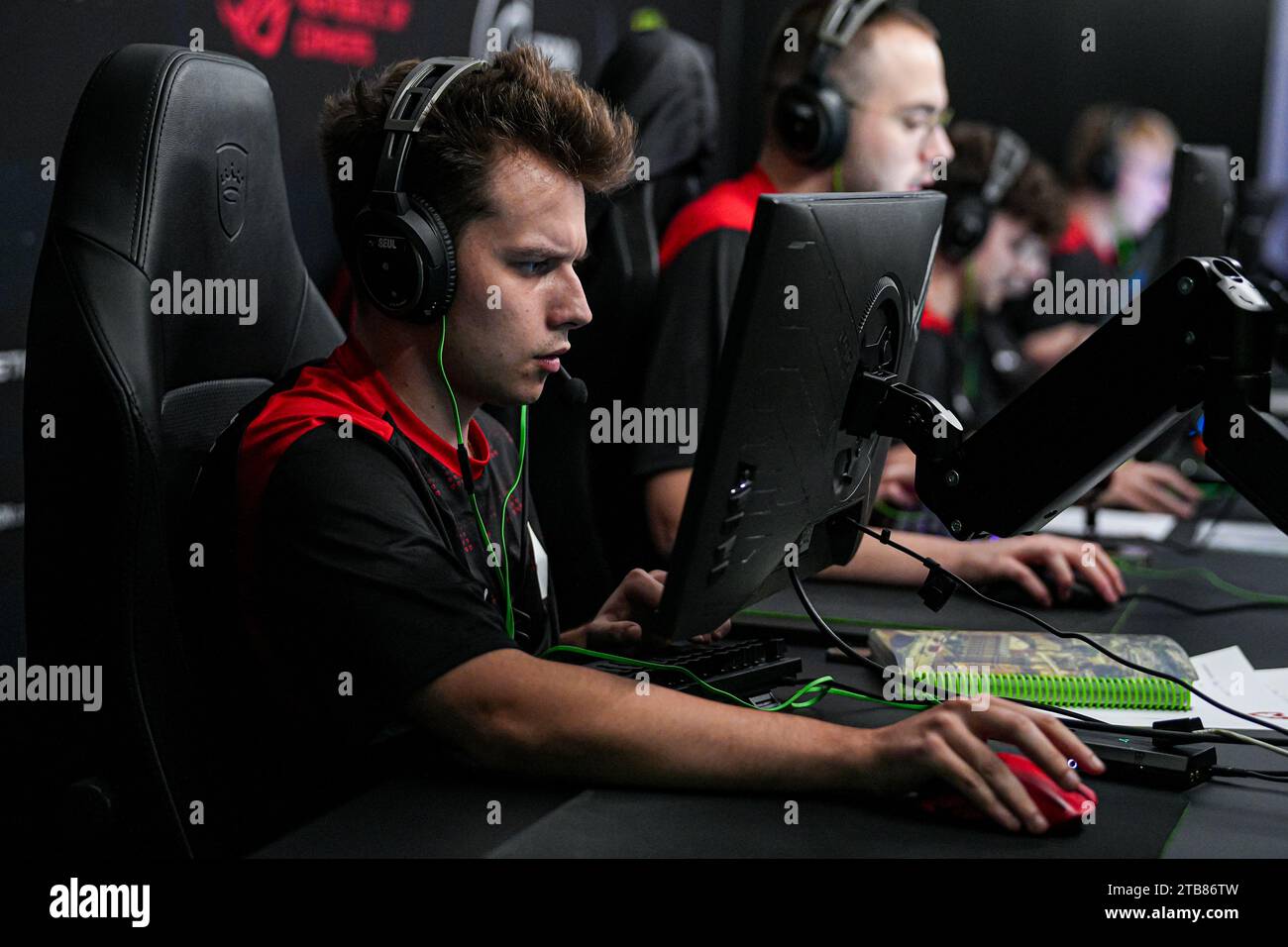 HELSINKI, FINLANDE - 30 NOVEMBRE : David 'Frozen' Cernansky de MOUZ ...