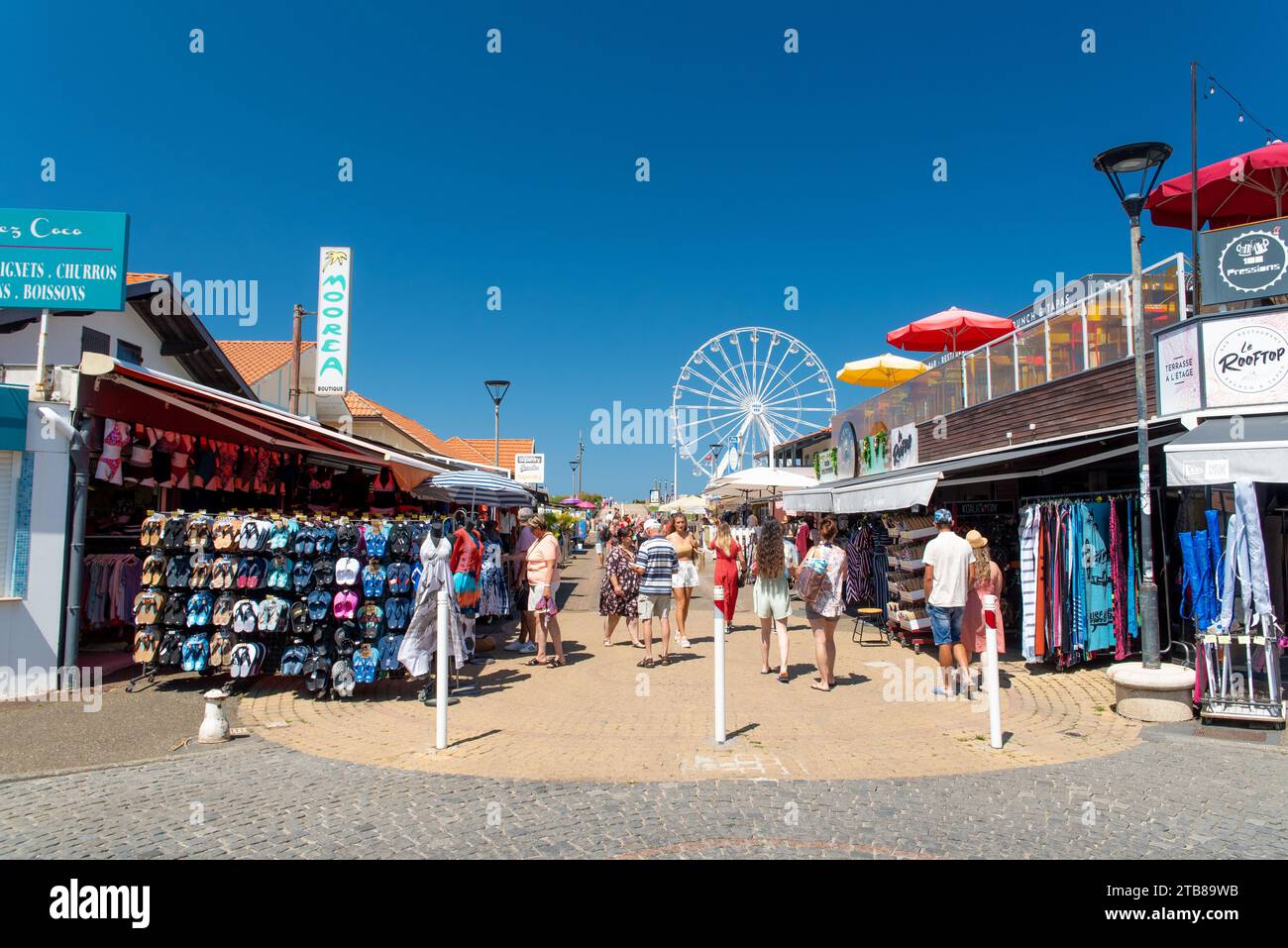 Biscarosse-(sud-ouest de la France), Biscarosse-Plage : village ...