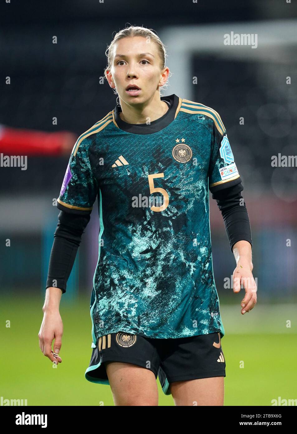 L'allemande Elisa Senb lors du match du groupe A3 de la Ligue des ...