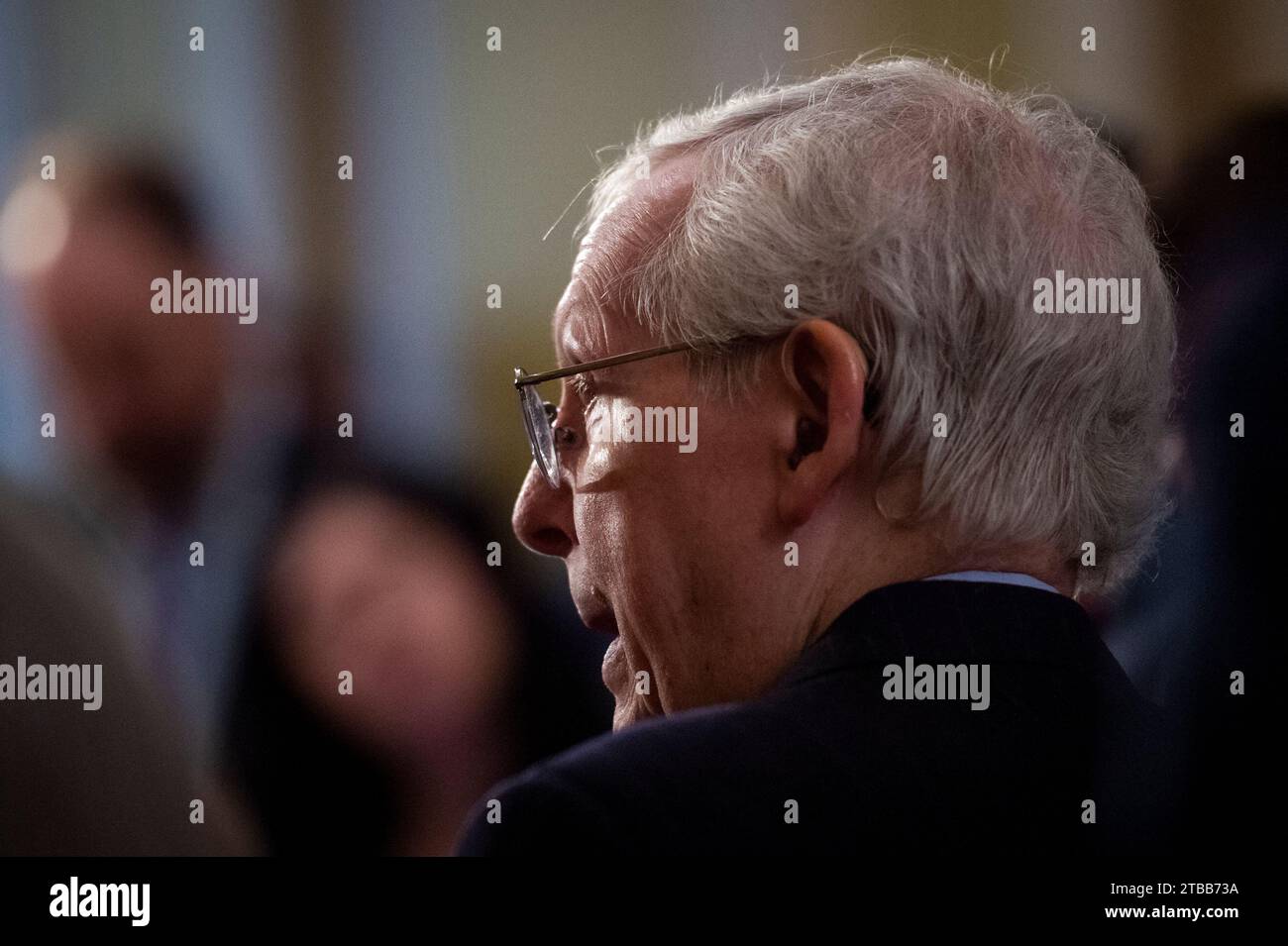 Mitch Mcconnell Républicain Du Kentucky Leader De La Minorité Au