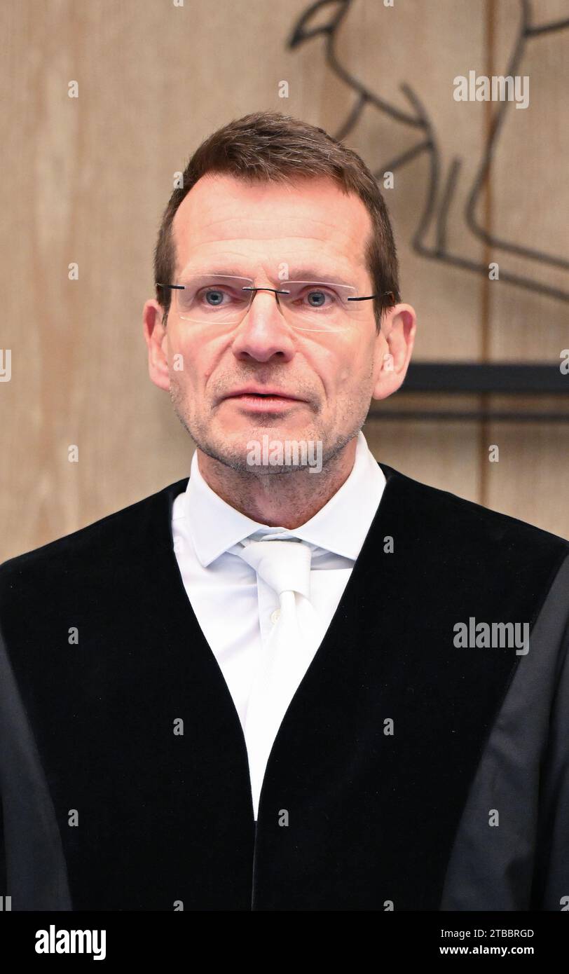 Mannheim, Allemagne. 06 décembre 2023. Gerd Rackwitz, président du ...