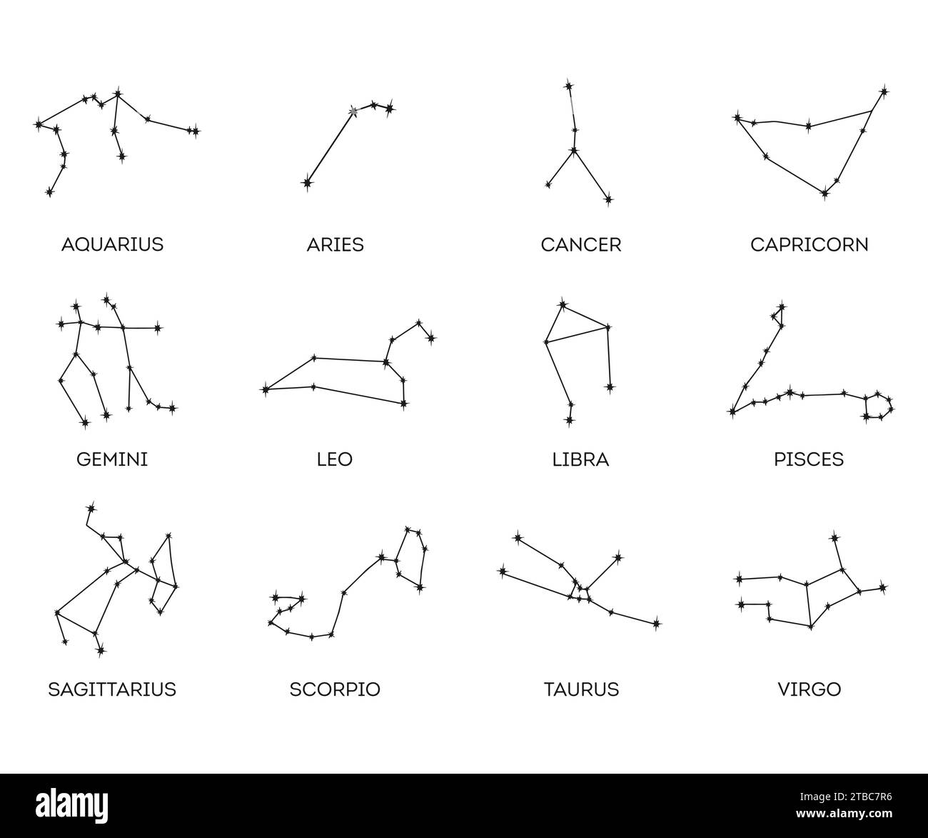 Star constellations Banque de photographies et d’images à haute ...
