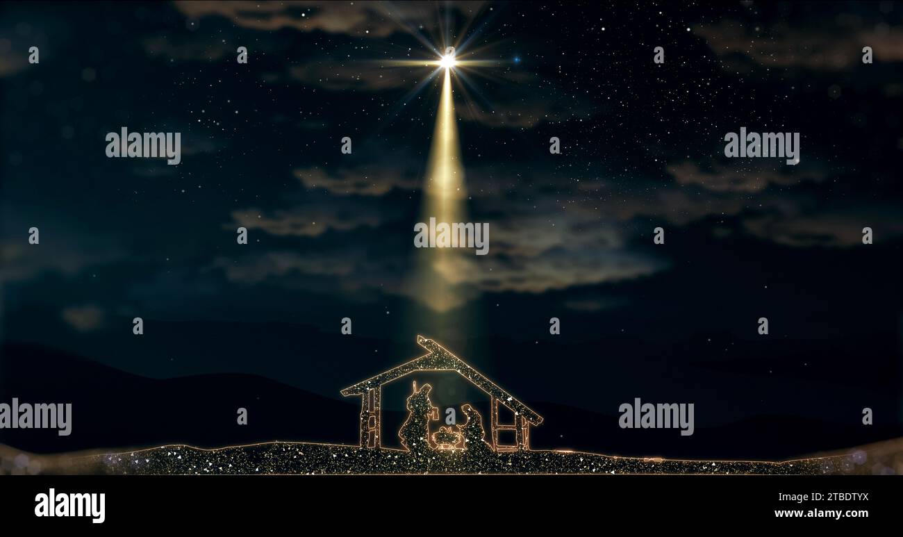 Religieux de noël Banque de photographies et d’images à haute ...