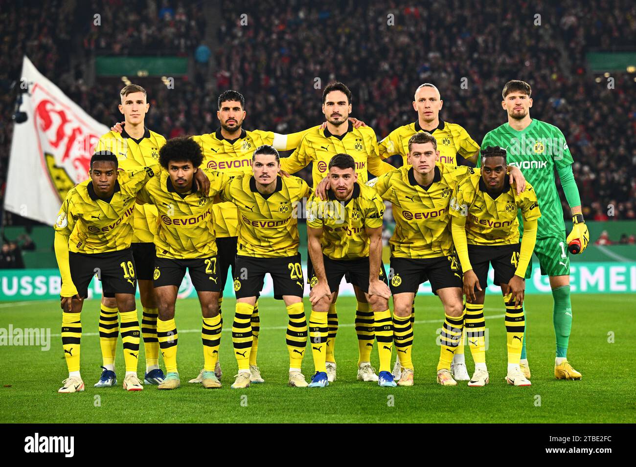 Stuttgart, Allemagne. 06 décembre 2023. Football : DFB Cup, VfB ...