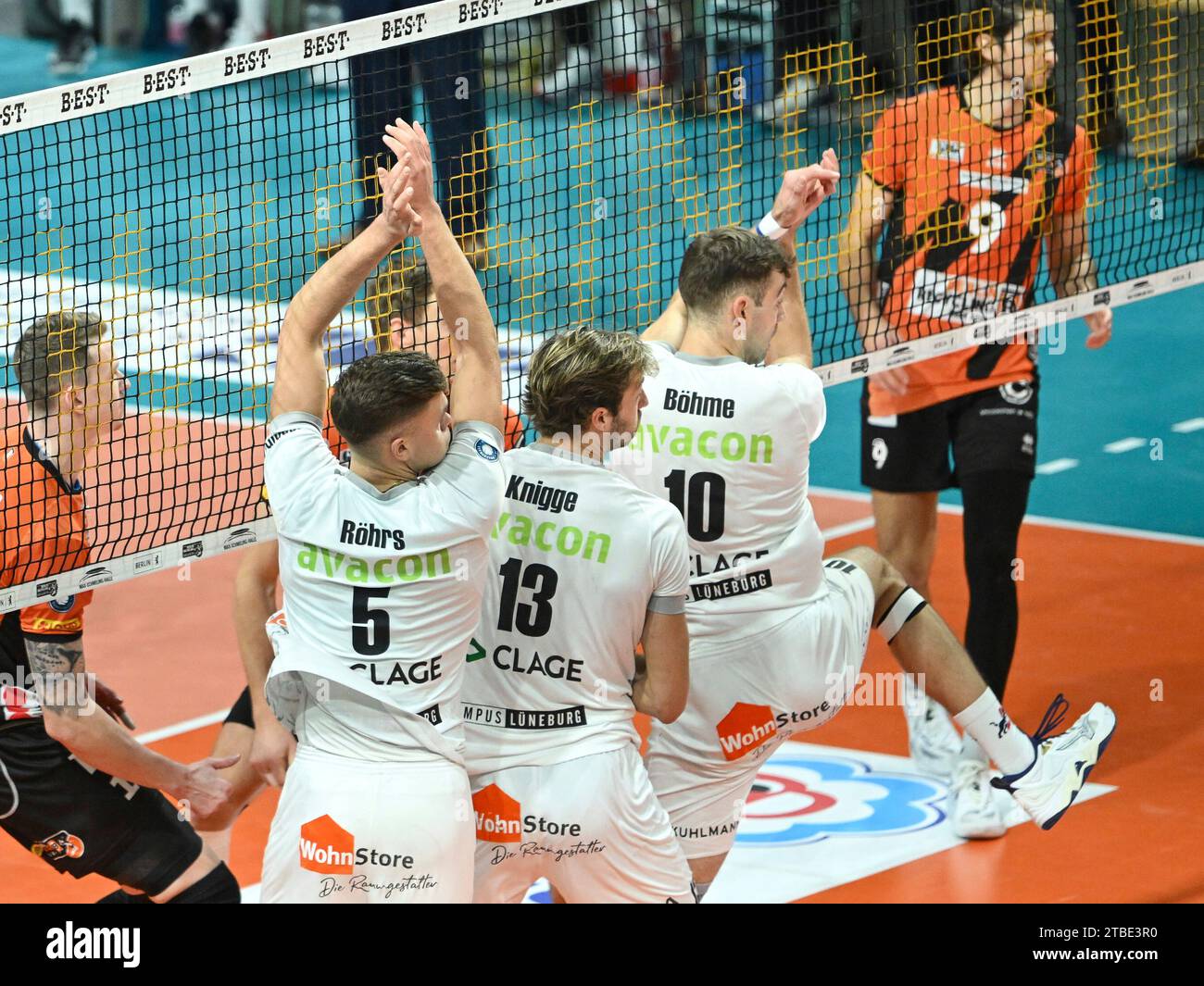 Berlin, Deutschland 06. Décembre 2023 : DVV Pokal - 1/2 finale - 2023/ ...