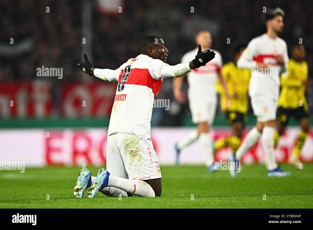 Stuttgart, Allemagne. 06 décembre 2023. Football : DFB Cup, VfB ...