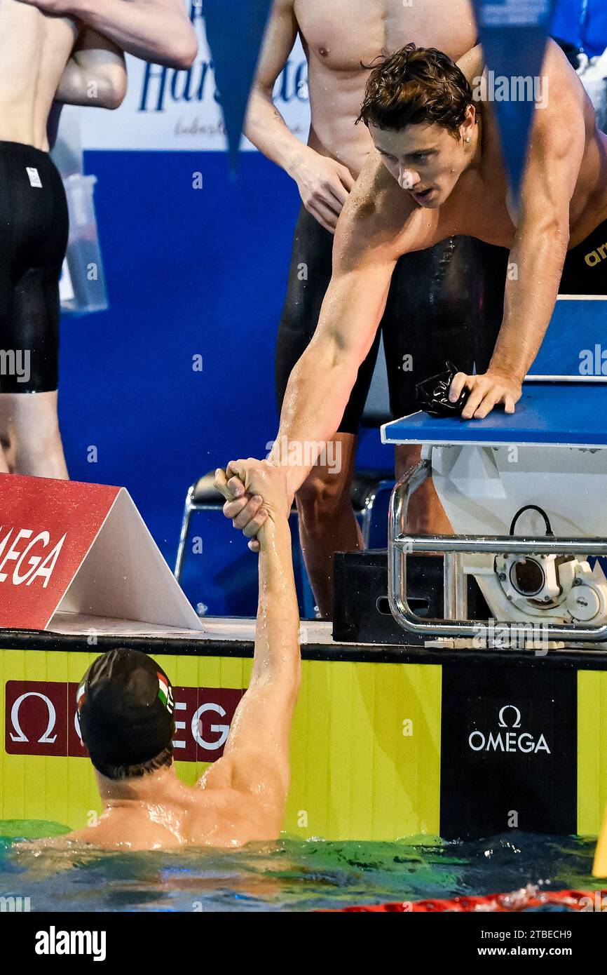 Otopeni, Roumanie. 06 décembre 2023. Les athlètes de l'équipe d'Italie ...