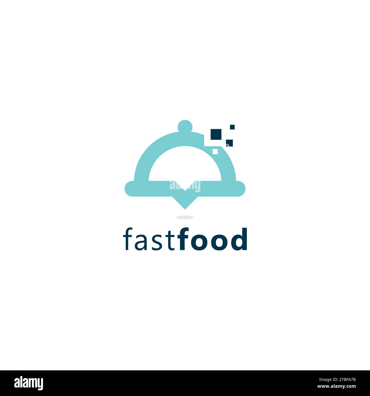 Logo de comida rapida Banque d'images vectorielles - Alamy