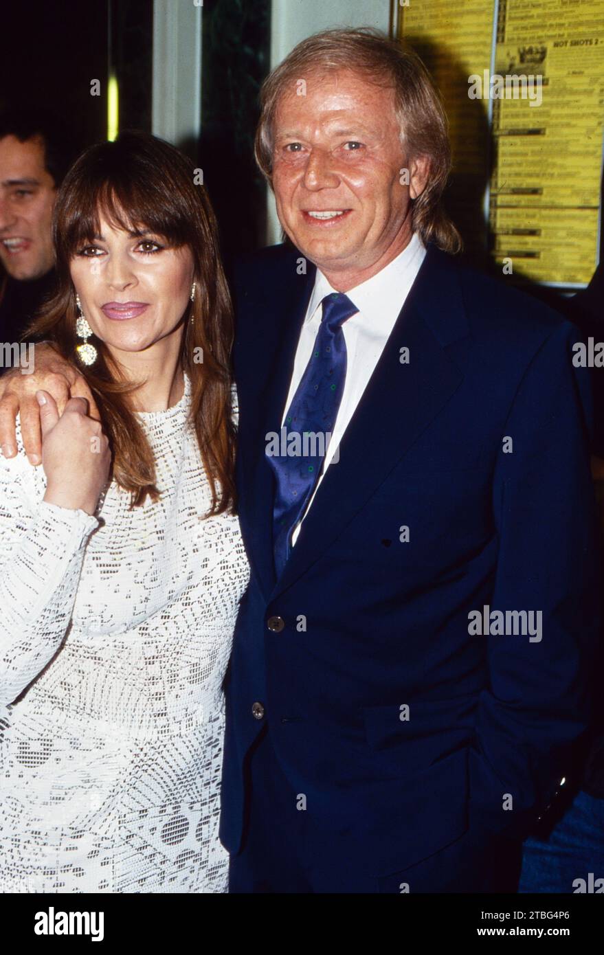 Wolfgang petersen and wife Banque de photographies et d’images à haute ...
