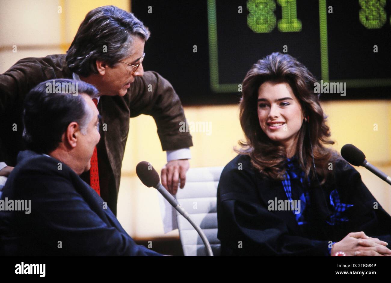 Helmut Zilk, Wiener Bürgermeister, modérateur Frank Elstner und die ...