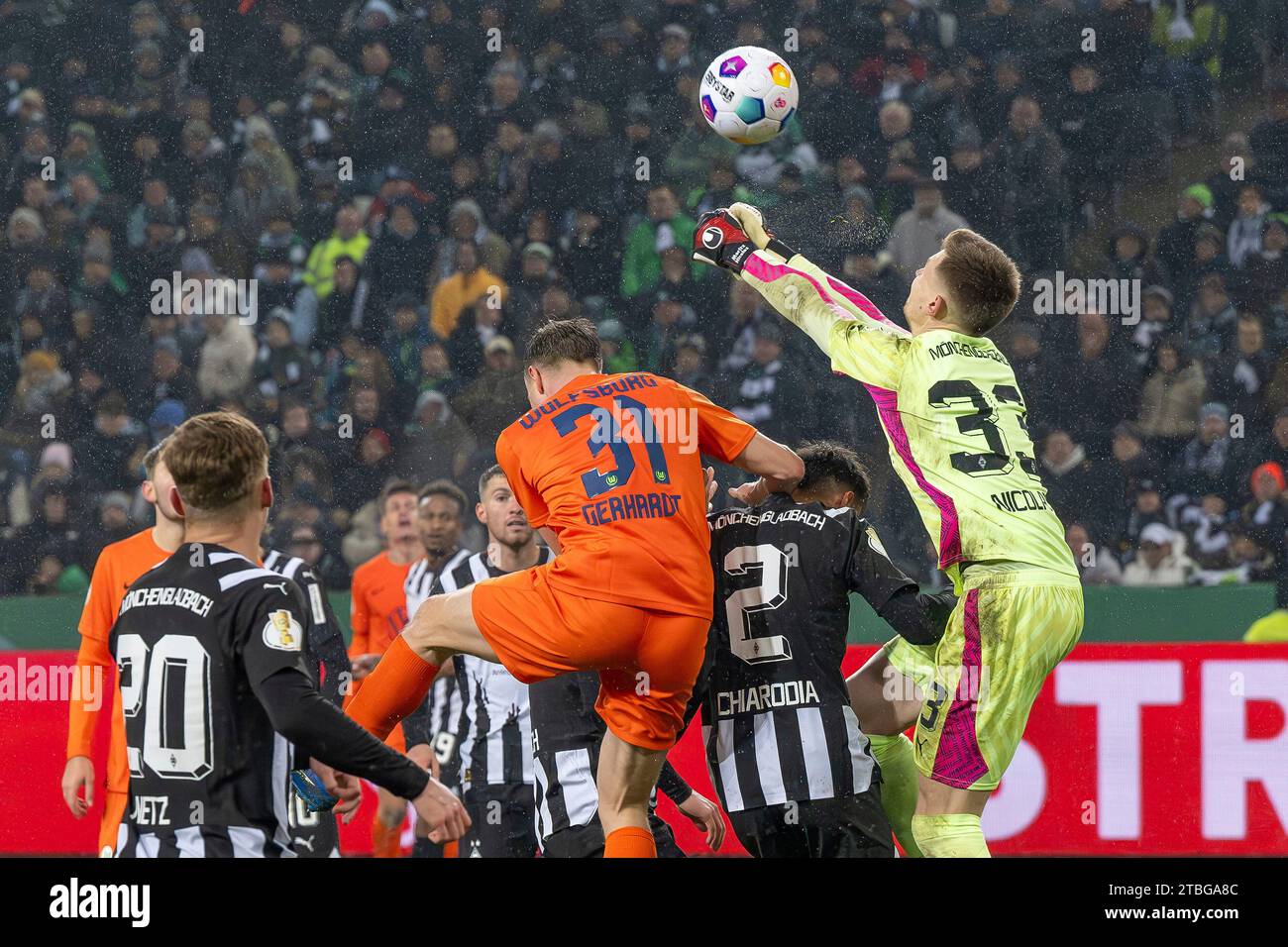 05.12.2023, Borussia-Park, Borussia Moenchengladbach, GER, DFB Pokal, 3 ...