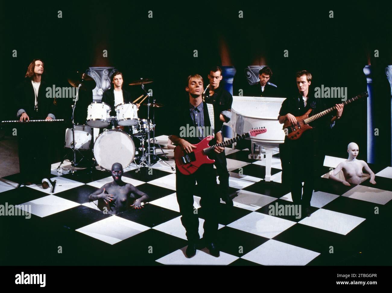 Channel 5, deutsche Pop Band, TV Auftritt in Deutschland, 1986. Channel ...