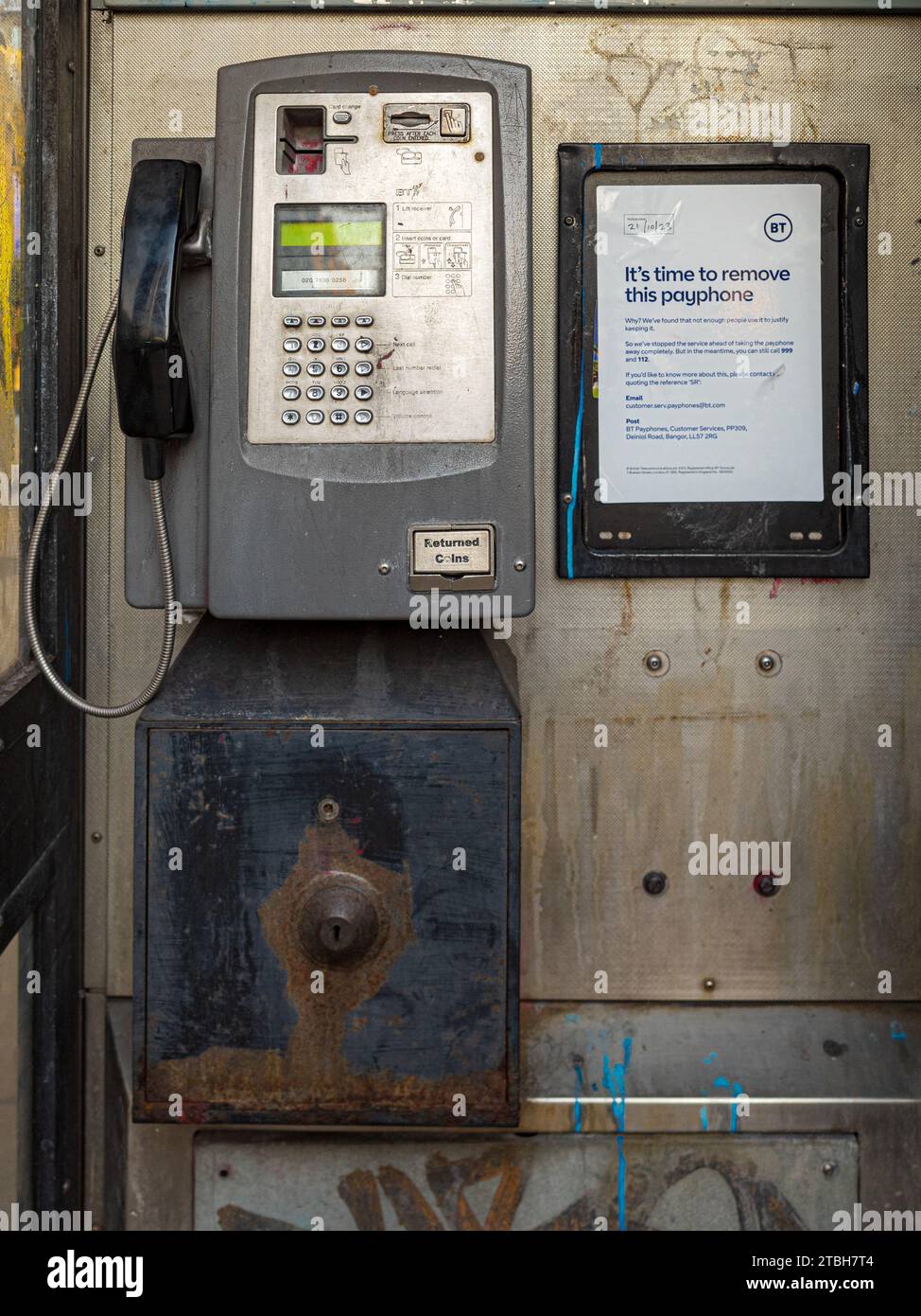Bt payphones Banque de photographies et d’images à haute résolution - Alamy