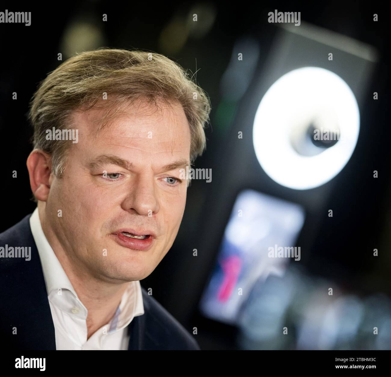 LA HAYE - Pieter Omtzigt (NSC) après une deuxième conversation avec le ...