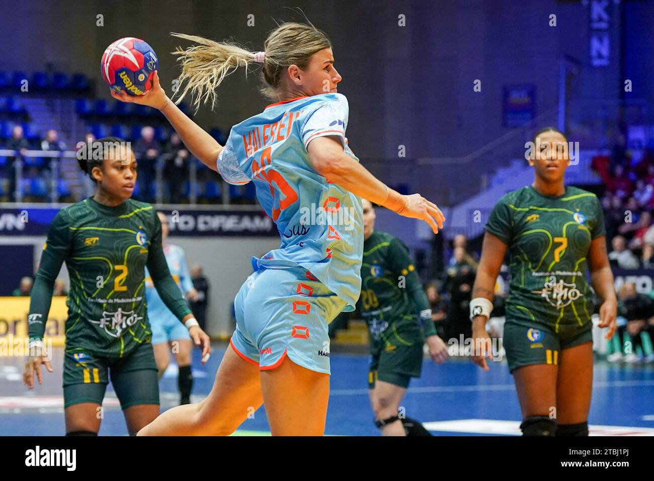 Angela Malestein des pays-Bas lors du 26e Championnat du monde féminin ...