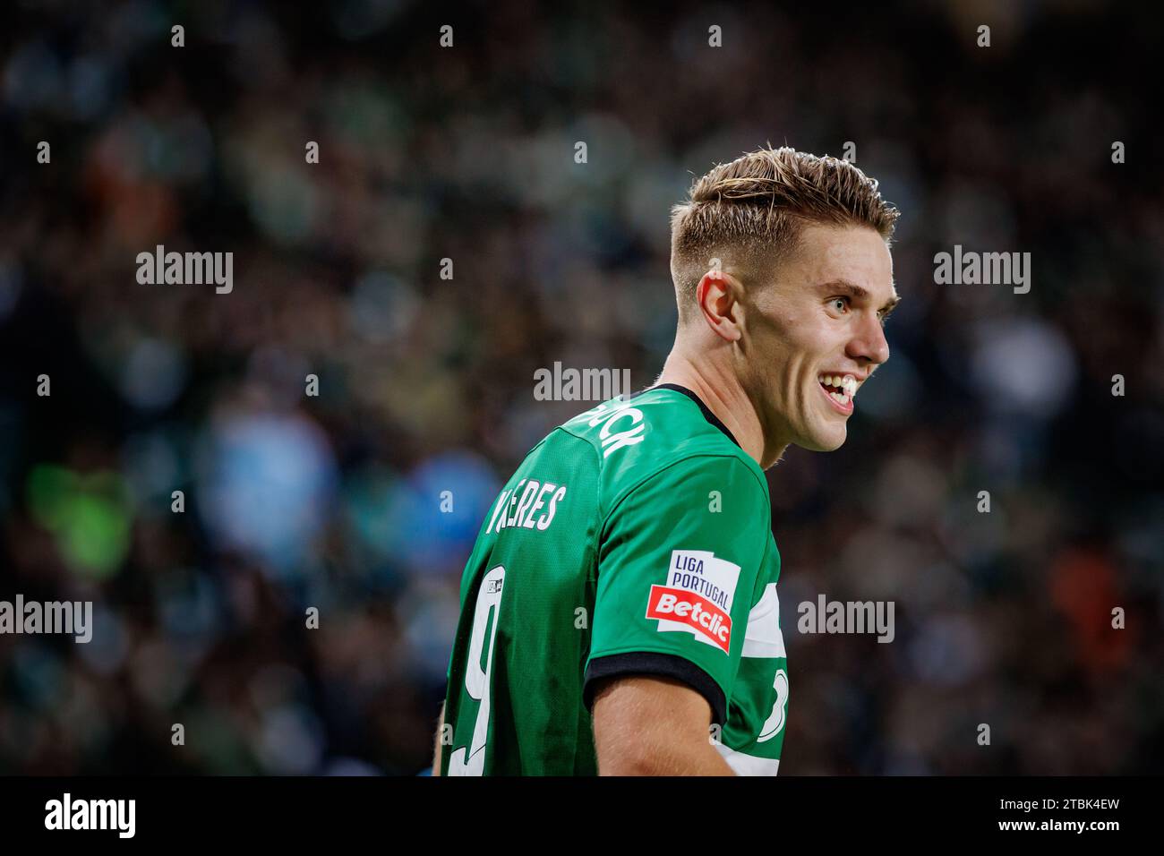 Viktor Gyokeres lors du match de Liga Portugal 23/24 entre le Sporting ...