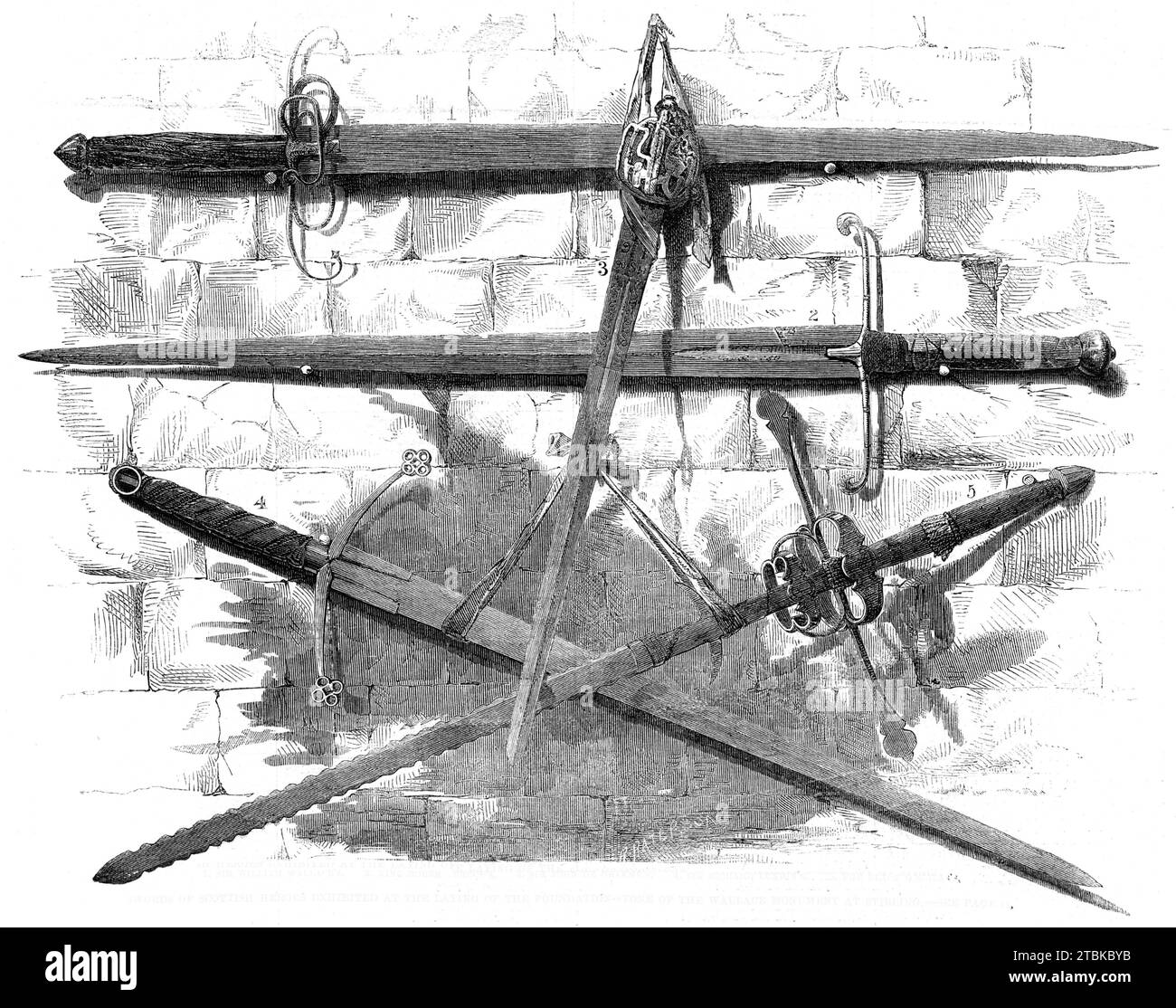 Medieval 2 handed sword Banque de photographies et d’images à haute ...