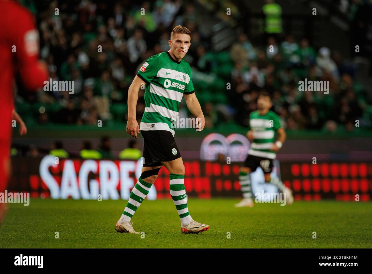 Viktor Gyokeres lors du match de Liga Portugal 23/24 entre le Sporting ...