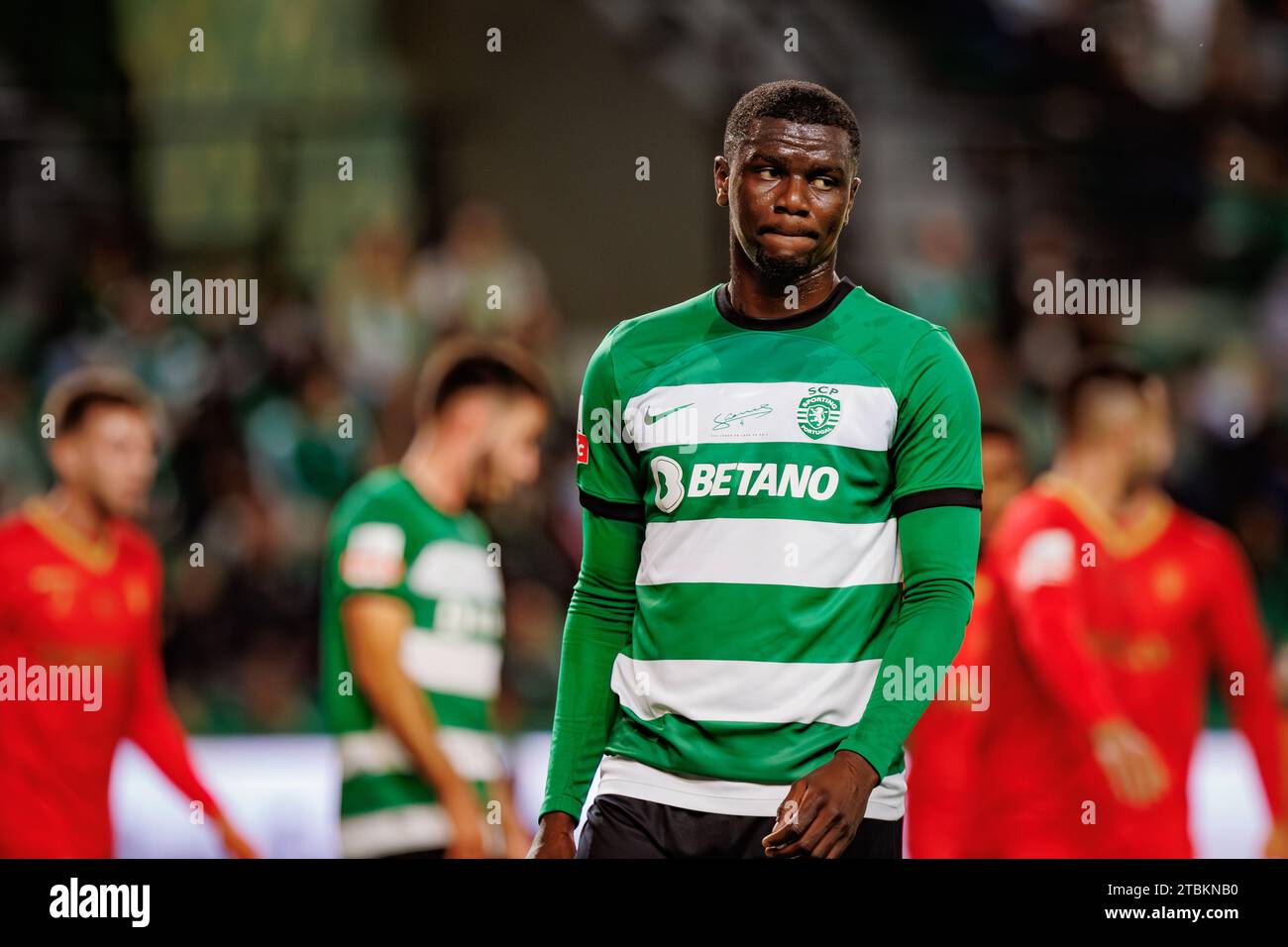 Ousmane Diomande lors du match de Liga Portugal 23/24 entre le Sporting ...