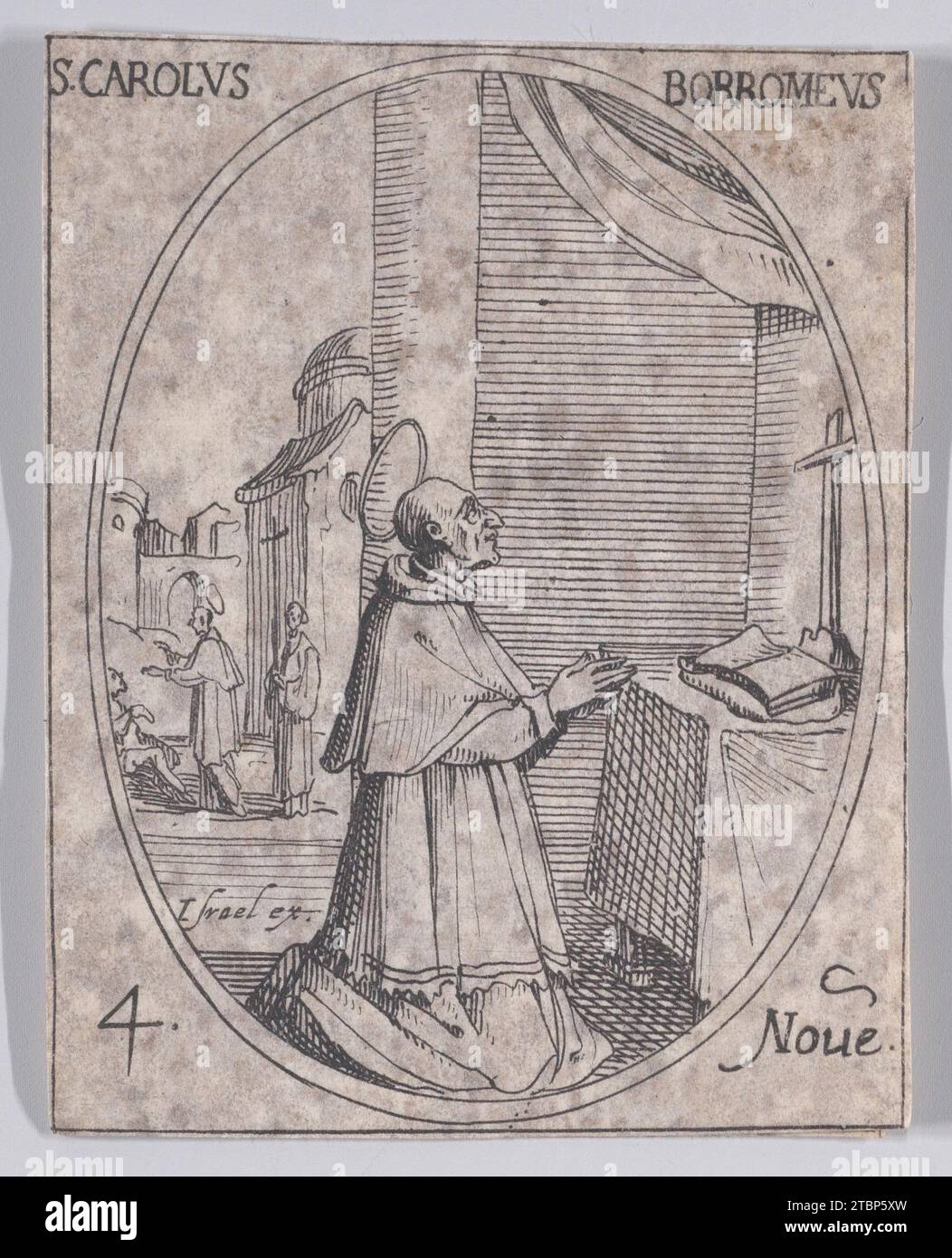 S. Charles Borromee (St. Charles Borommeo), du 4 novembre, tiré de 'les ...