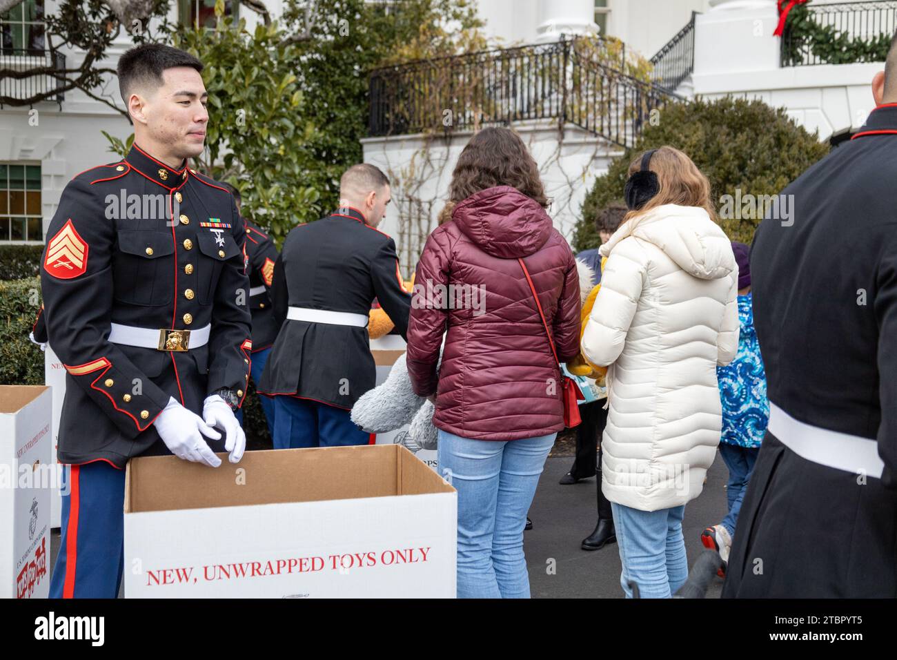 Washington, États-Unis. 06 décembre 2023. Le sergent Joshua Poulson ...