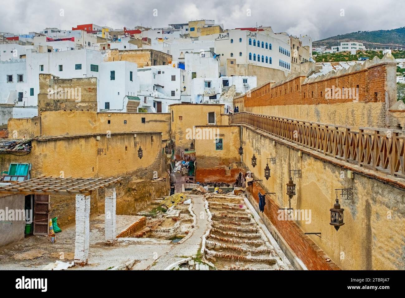 Tannerie marocaine historique Banque de photographies et d’images à ...