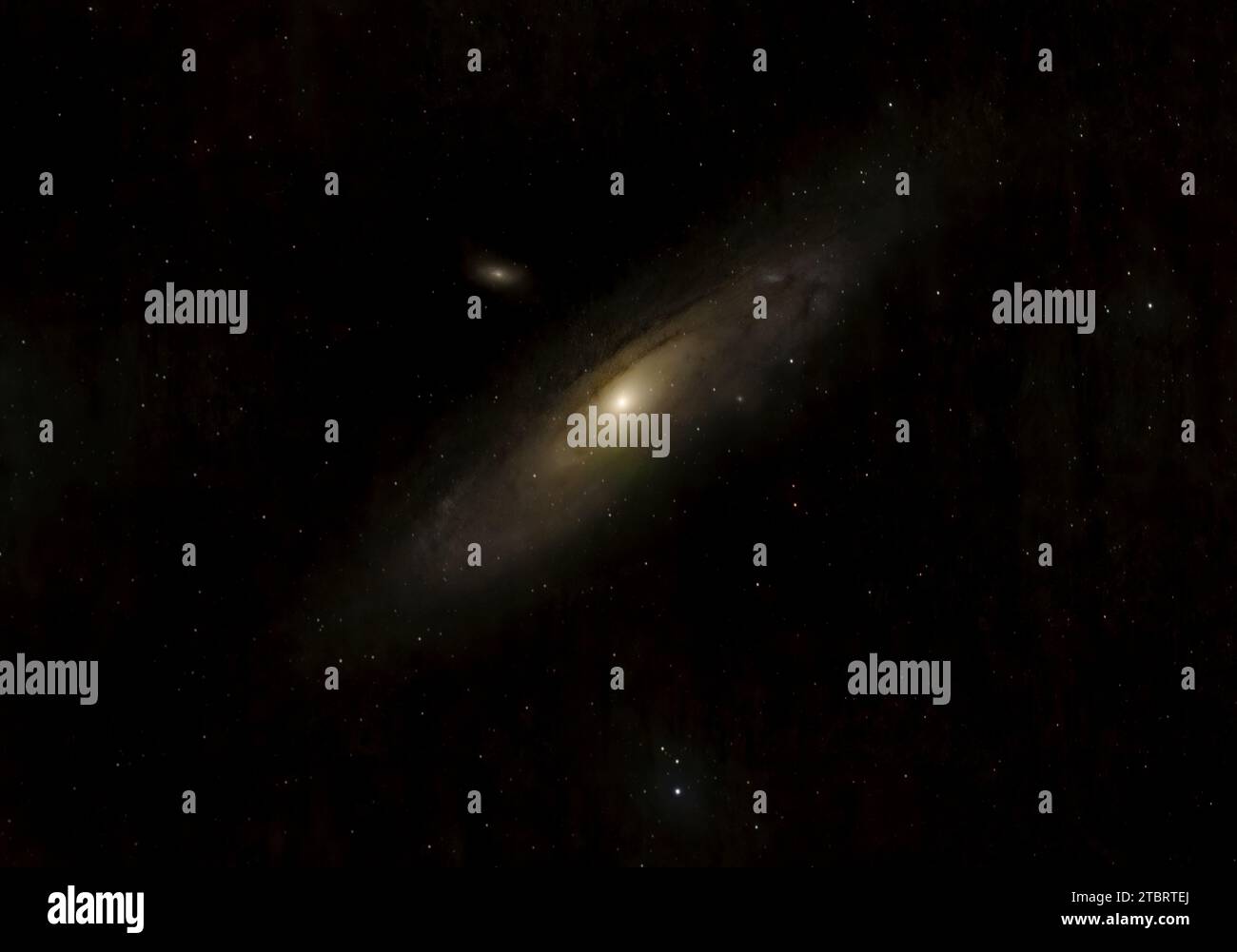 Galaxie andromède Banque de photographies et d’images à haute ...