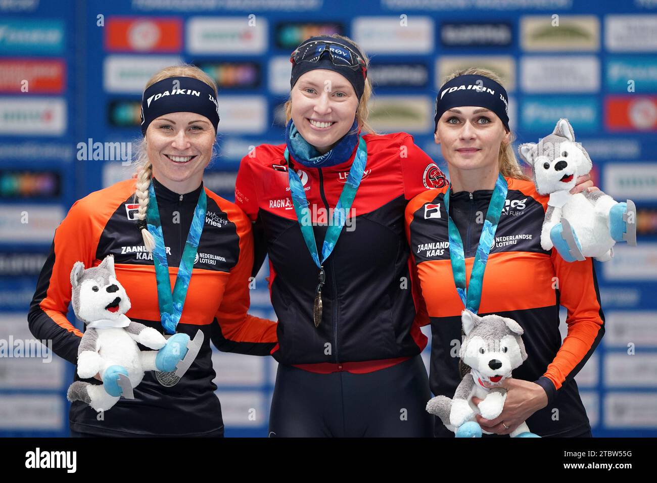 Marijke Groenewoud des pays-Bas, Ragne Wiklund de Norvège, Irene Schouten des pays-Bas ...