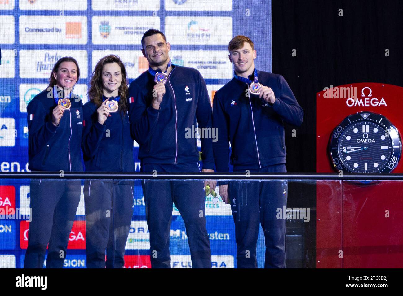 Grousset Maxime, Manaudou Florent, Bonnet Charlotte et Gastaldello ...