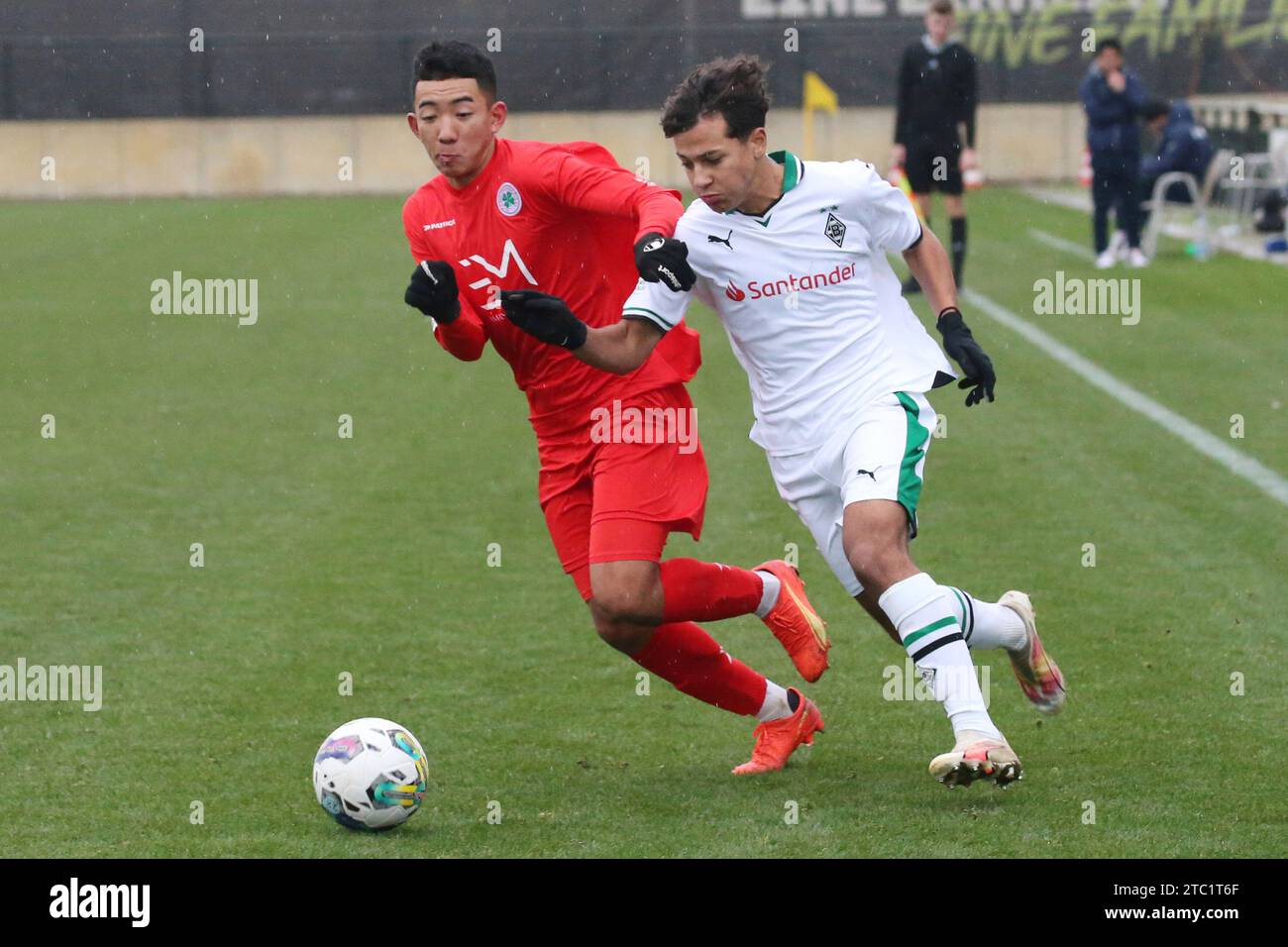 Mönchengladbach, Deutschland 09. Décembre 2023 : B-Junioren-Bundesliga ...