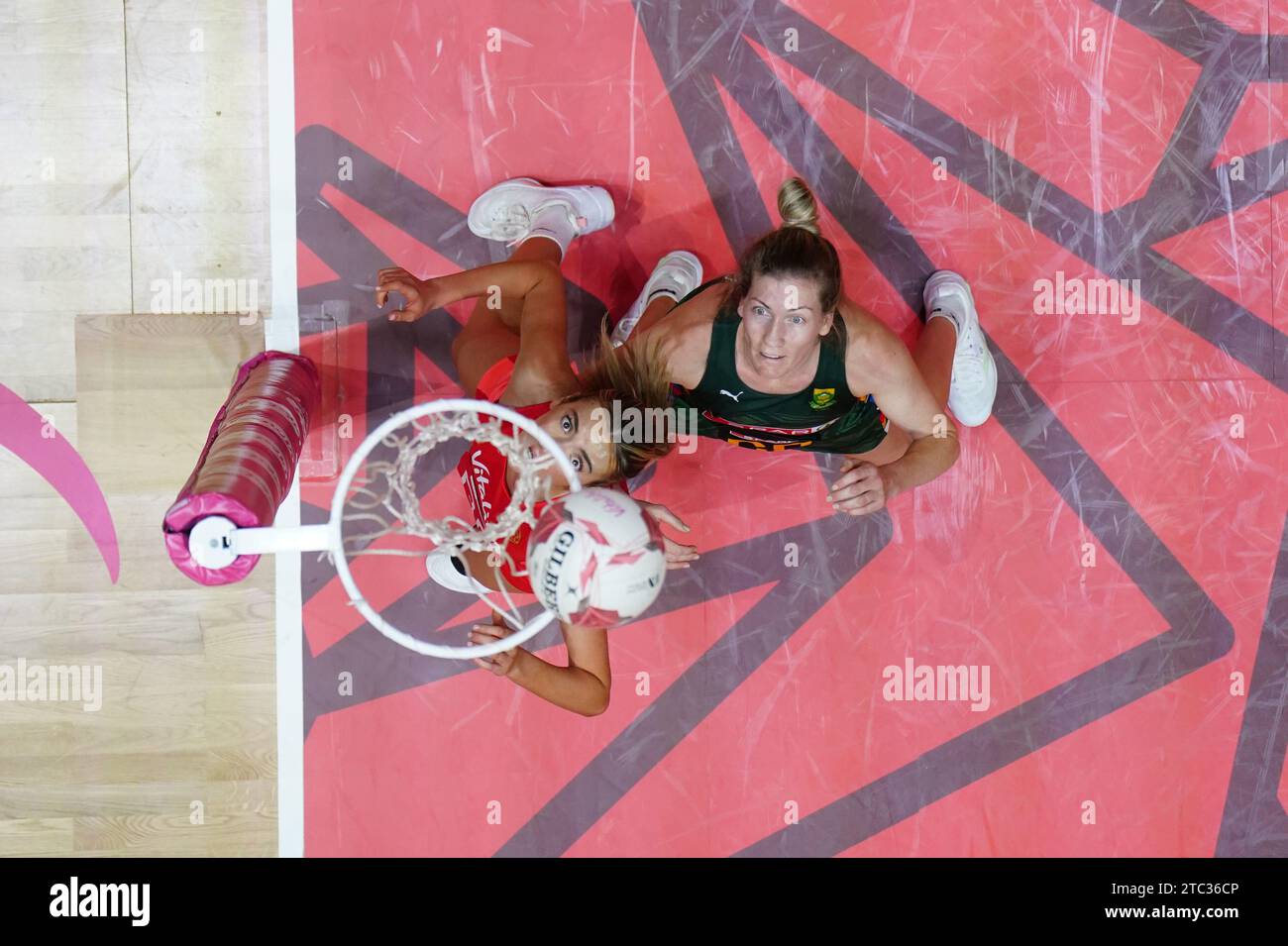 L'Anglais Berri Neil et l'Africain Karla Pretorius lors du Vitality ...