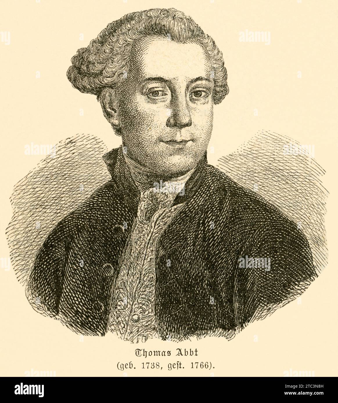 Europa, Deutschland, Baden-Württemberg, Ulm, Thomas Abbt, deutscher ...