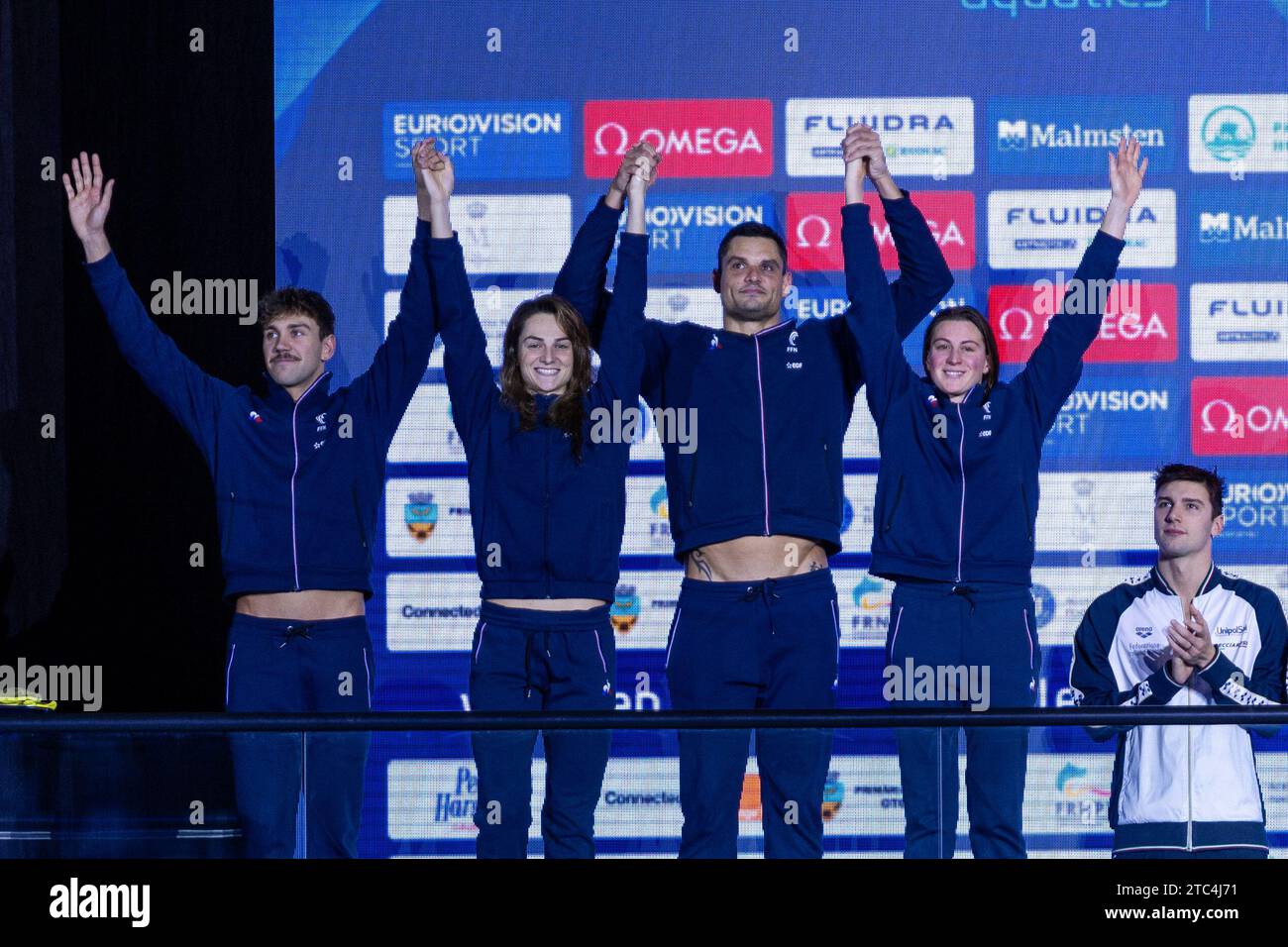 Grousset Maxime, Manaudou Florent, Bonnet Charlotte et Gastaldello ...