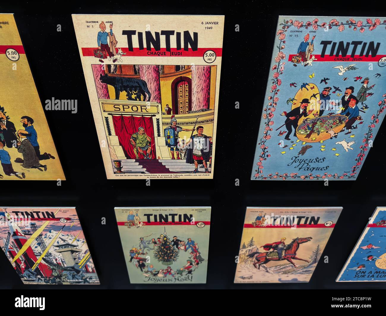 Couvertures de tintin Banque de photographies et d’images à haute ...