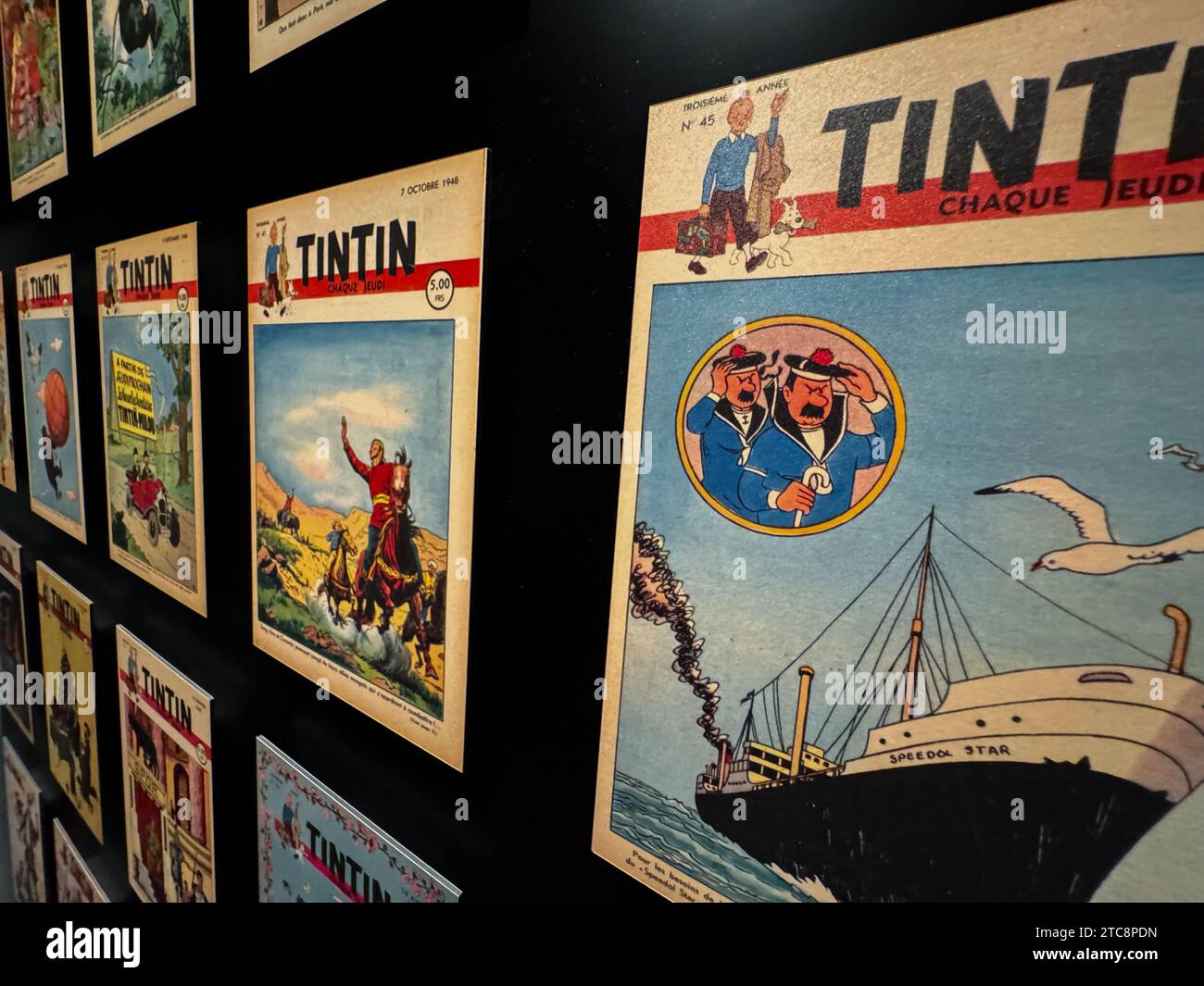 Couvertures de tintin Banque de photographies et d’images à haute ...