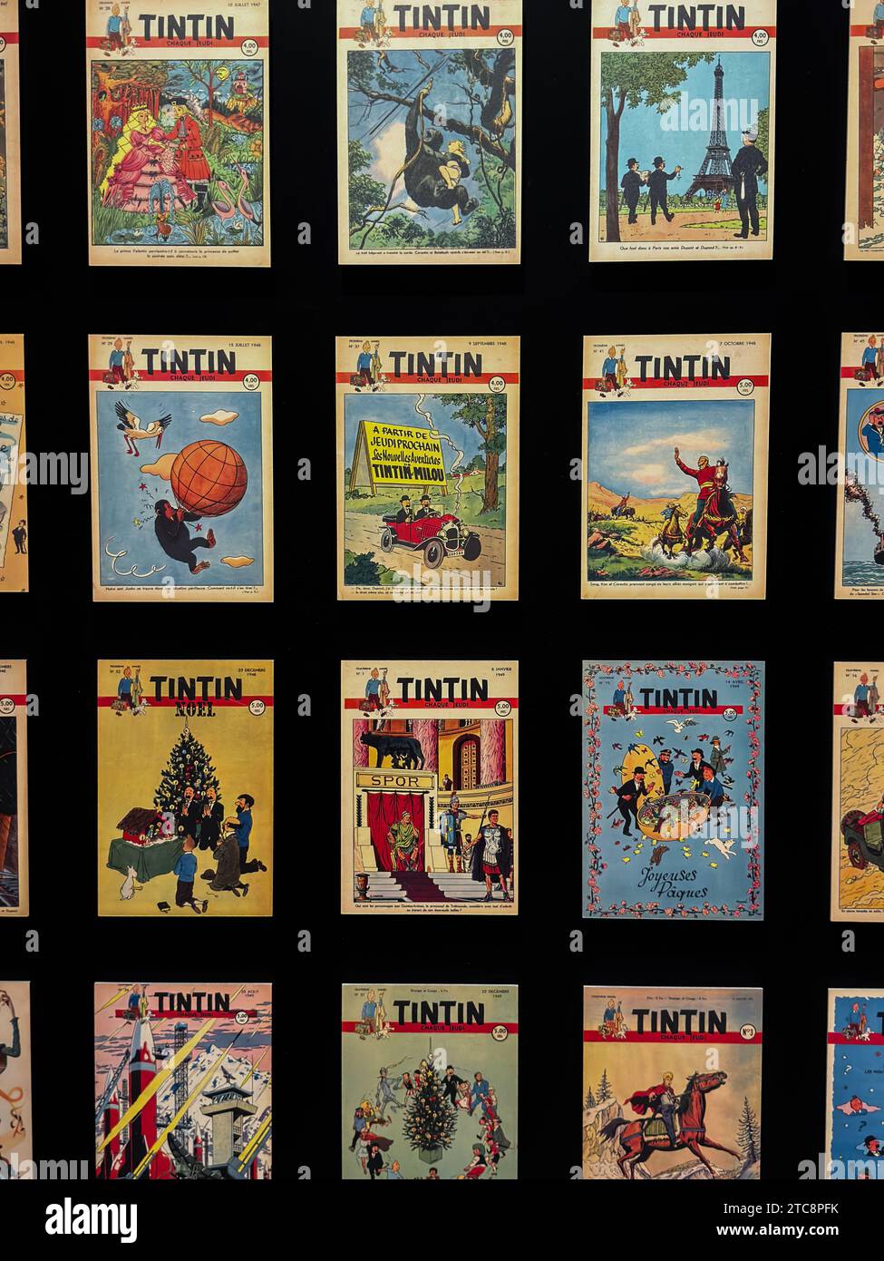 Couvertures de tintin Banque de photographies et d’images à haute ...