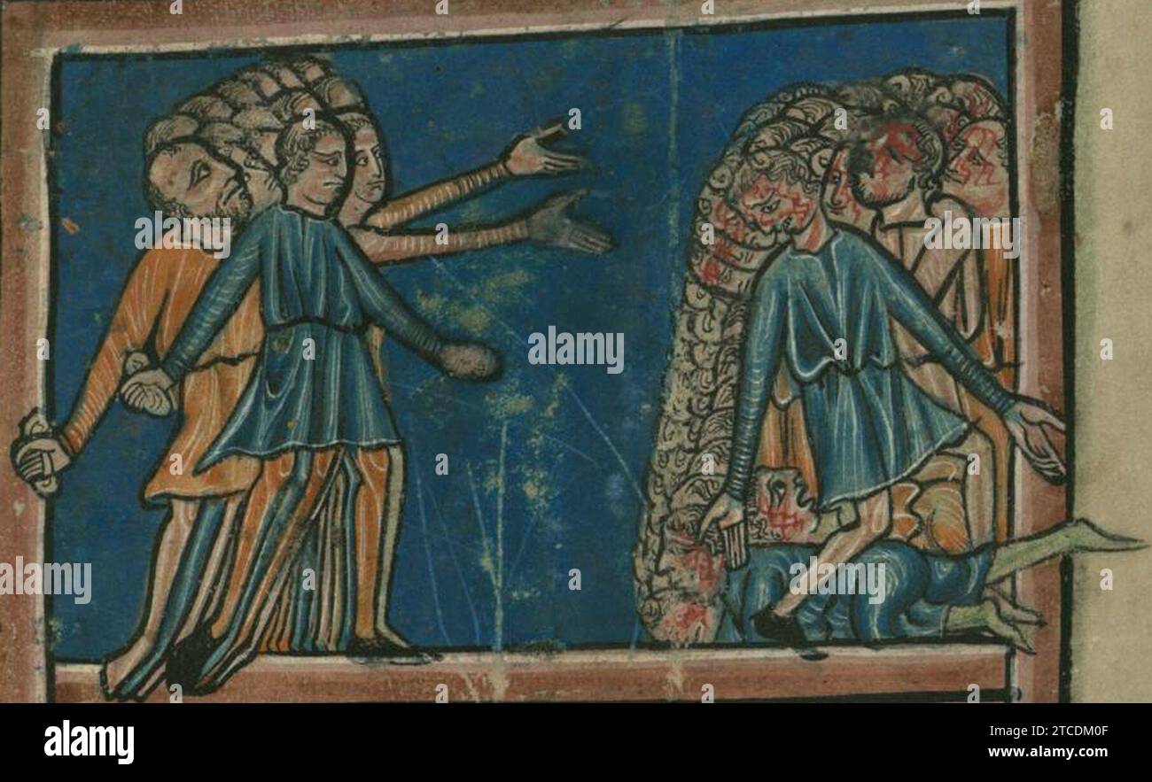 The stoning of achan Banque de photographies et d’images à haute ...