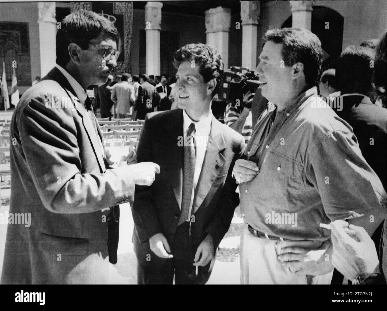 08/31/1993. De nombreuses personnalités à l’inauguration du nouveau ...