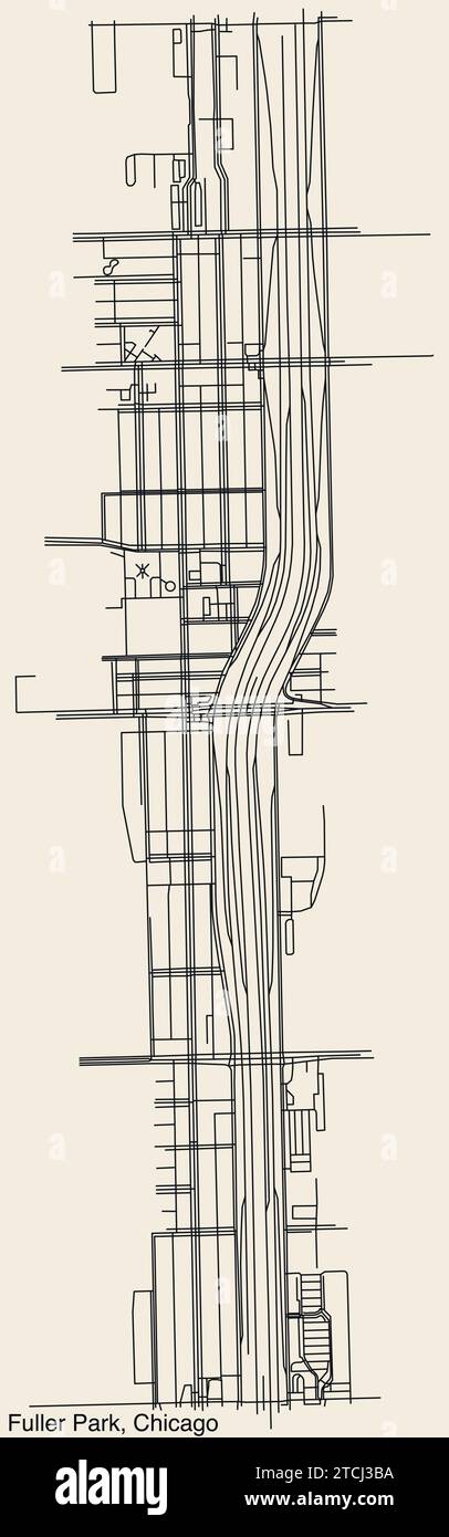 Fuller map Banque d'images vectorielles - Alamy