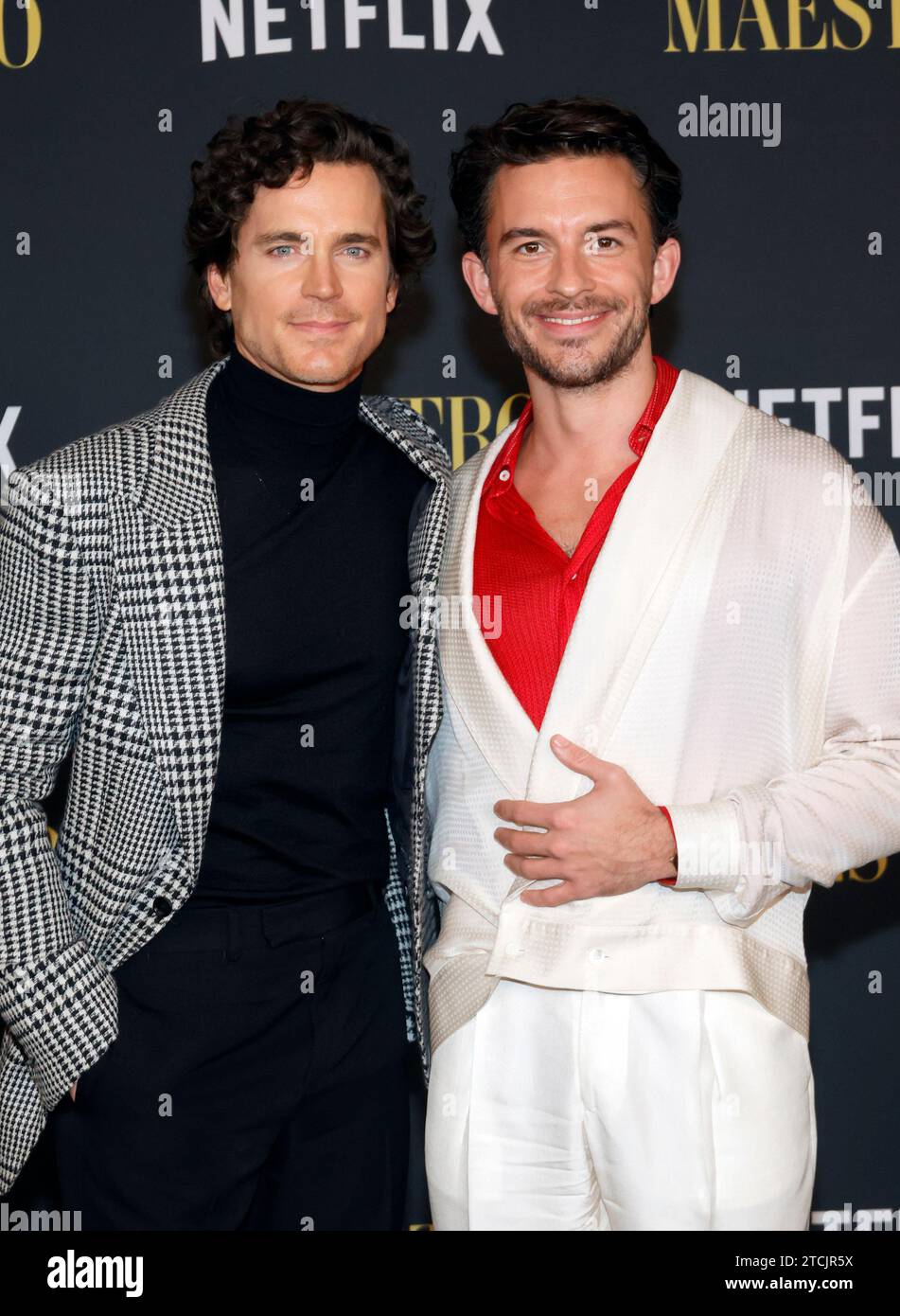 Los Angeles, Californie. 12 décembre 2023. Matt Bomer, Jonathan Bailey ...