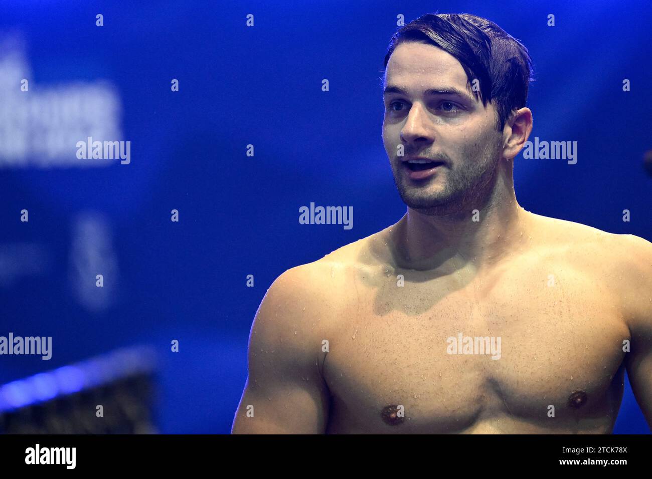 Arno Kamminga des pays-Bas concourt à la finale du 200m Breaststroke ...