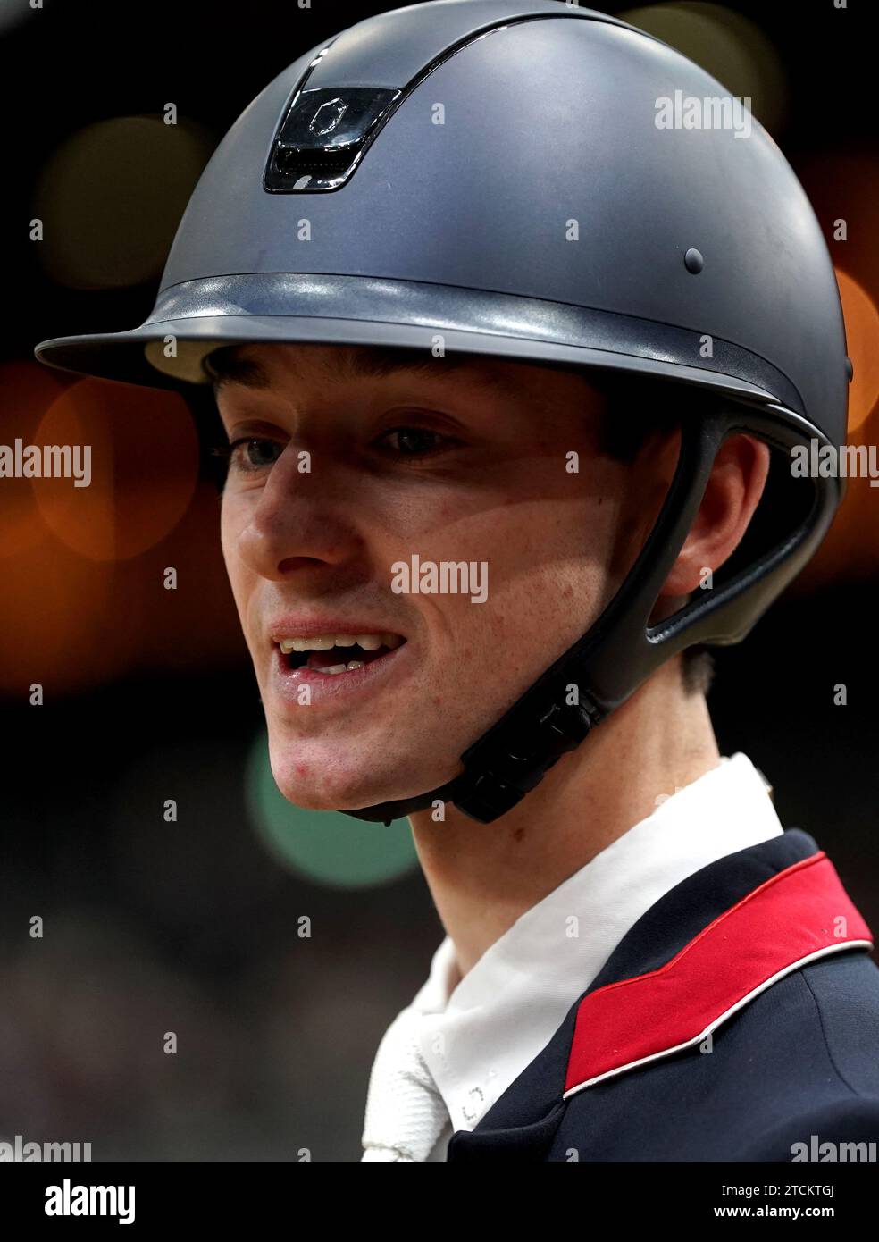 Lewis Carrier de Grande-Bretagne pendant la première journée du London ...