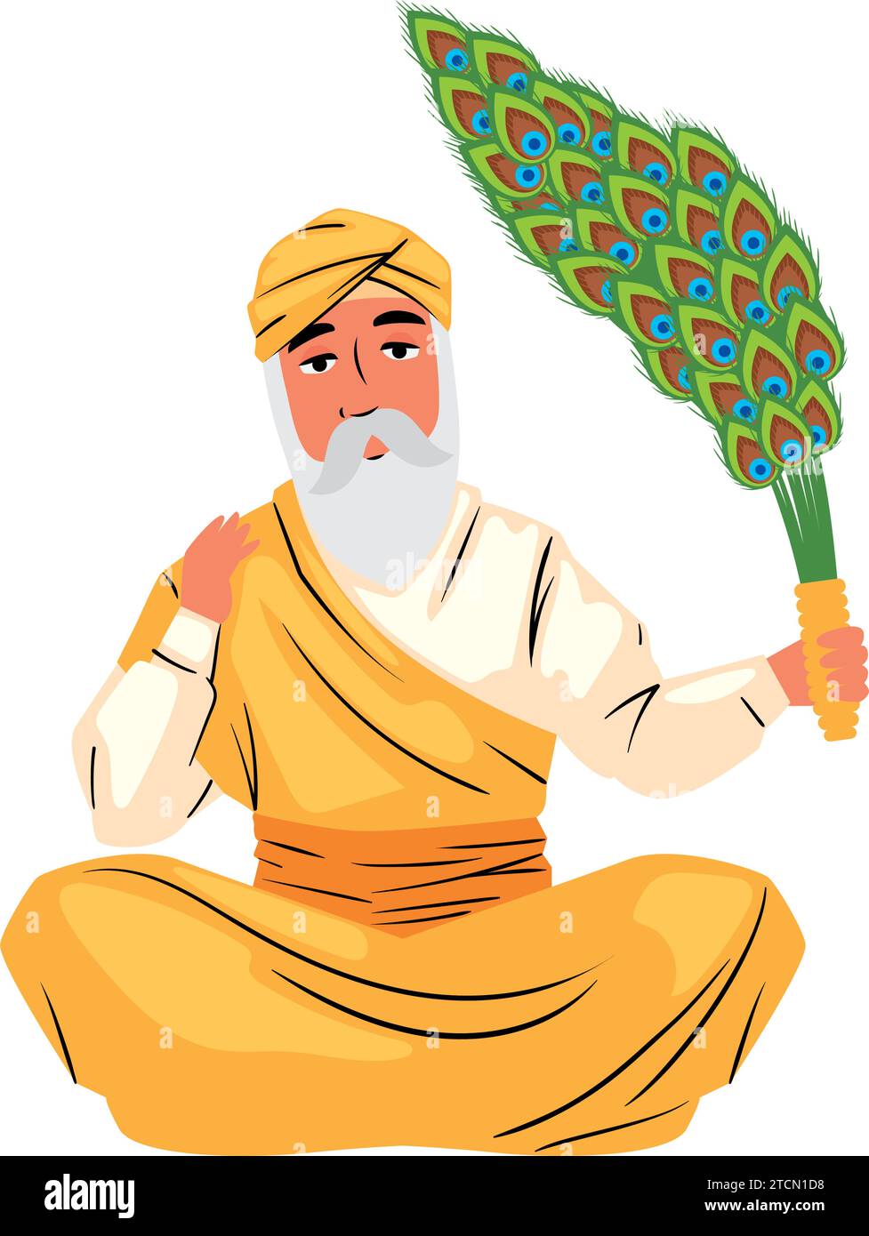 Guru nanak Banque d'images détourées - Alamy